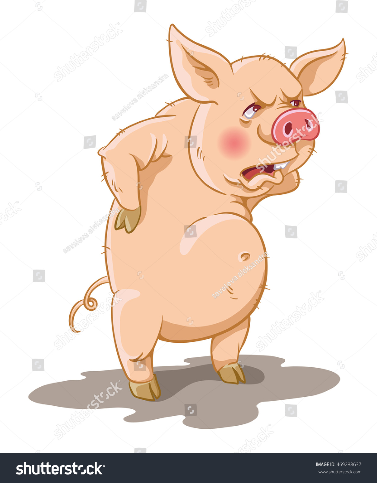 138 Rude pig Images, Stock Photos & Vectors | Shutterstock