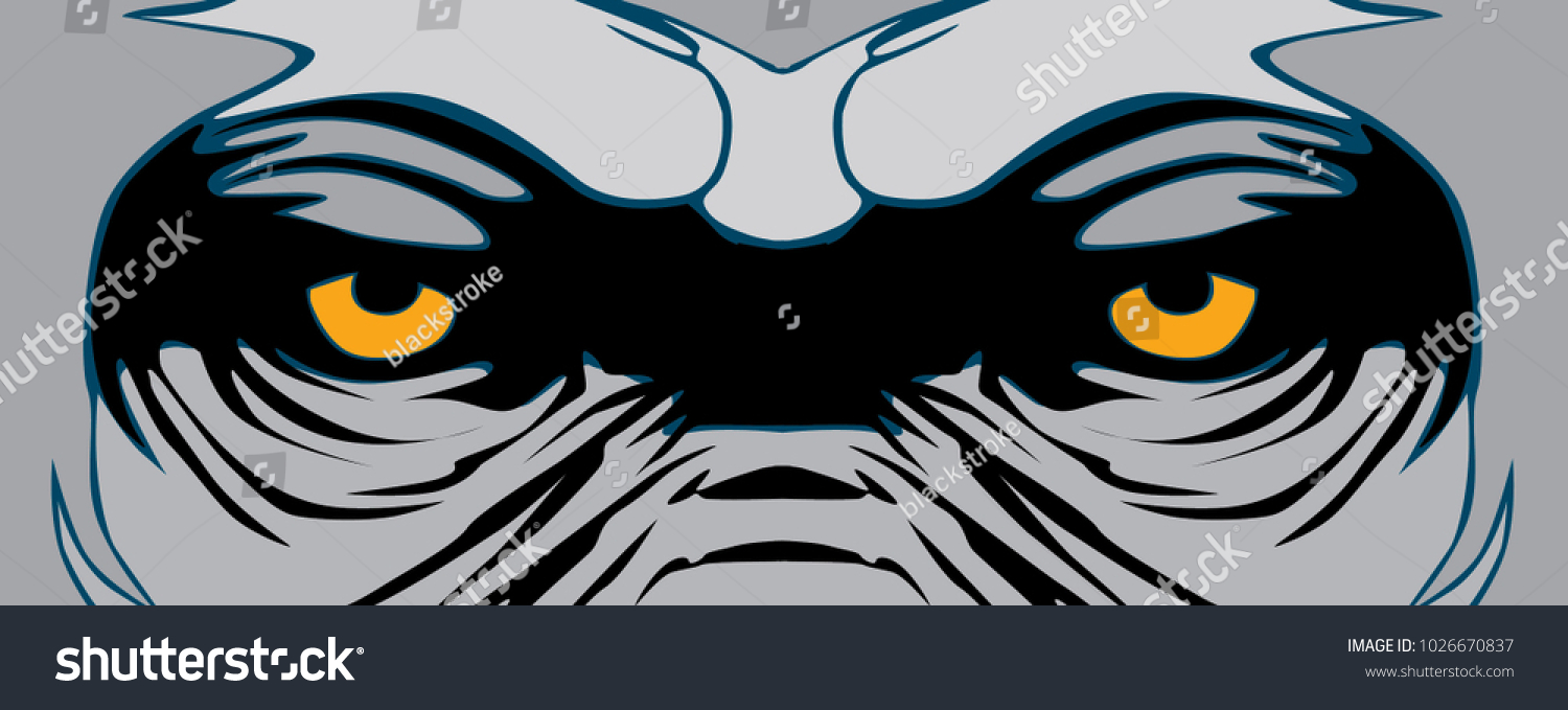 1,146 Gorillas eyes Stock Vectors, Images & Vector Art | Shutterstock