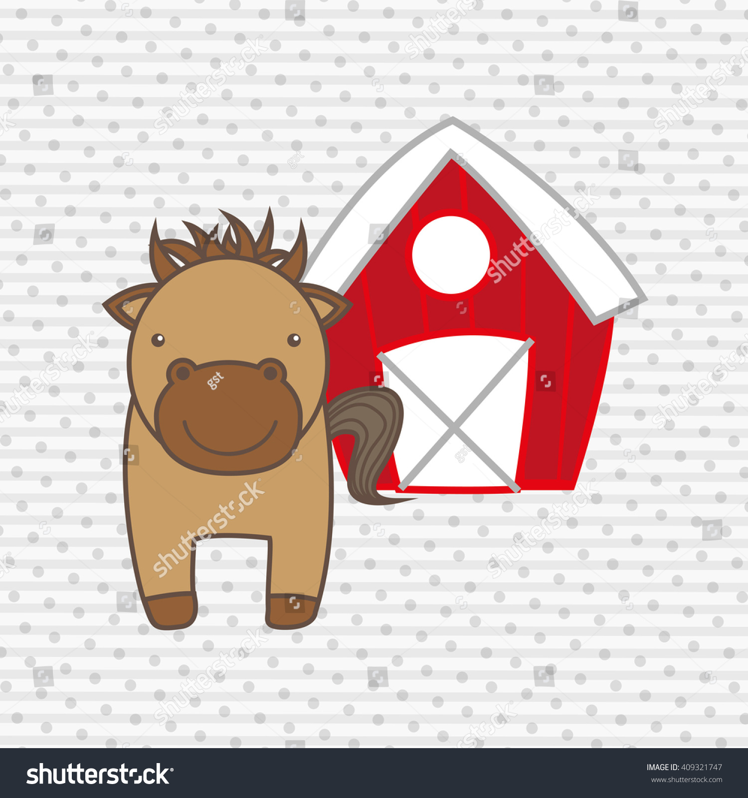 Animal Farm Design Stock Vector (Royalty Free) 409321747 | Shutterstock