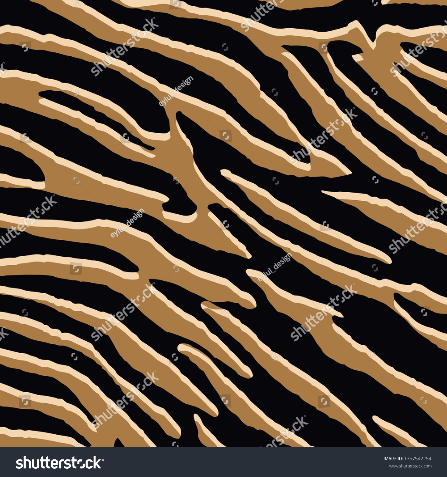 Animal Print Texture Background Stock Vector (Royalty Free) 1357542254