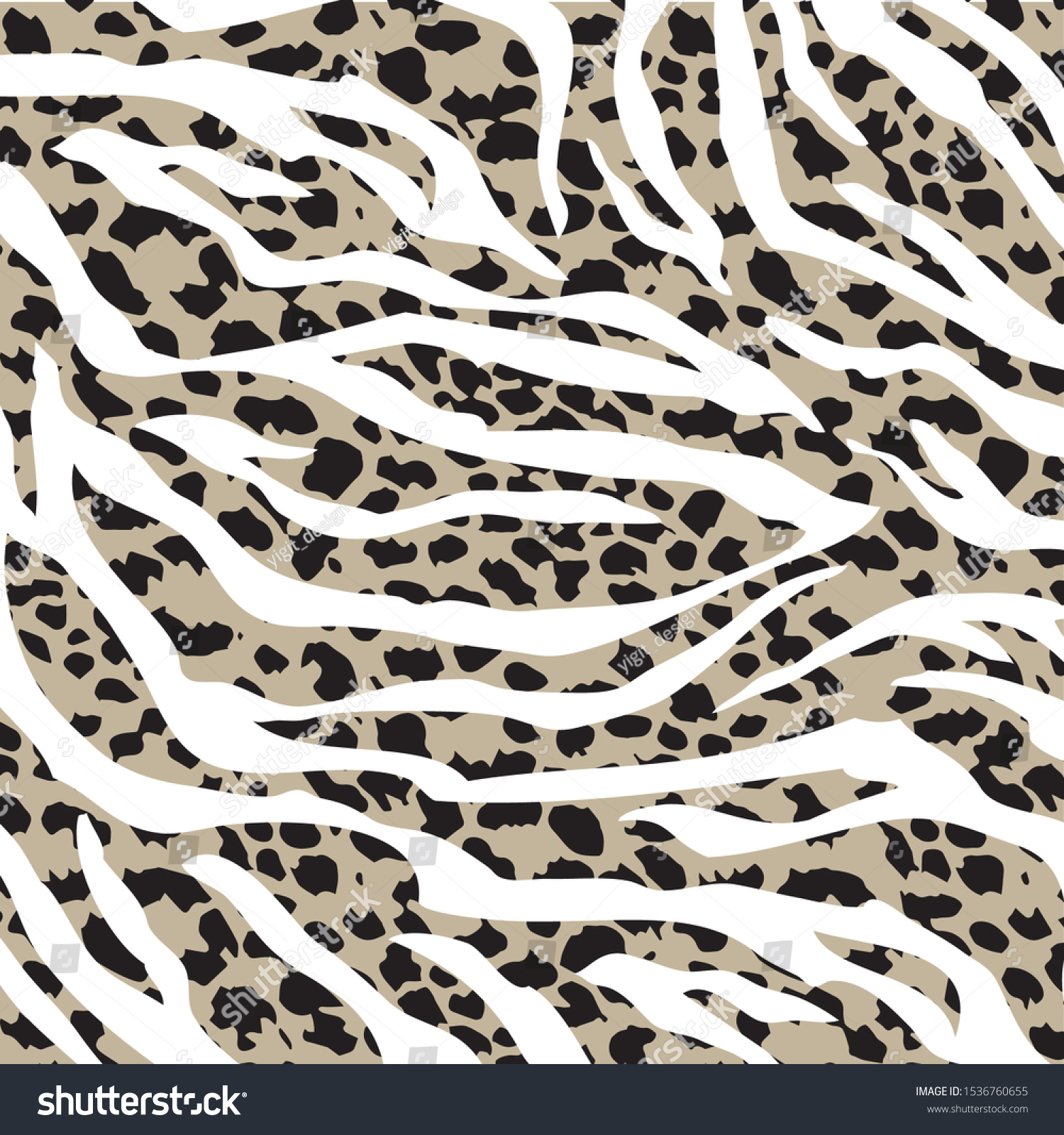 Animal Print Zebra Texture Background Stock Vector (Royalty Free ...