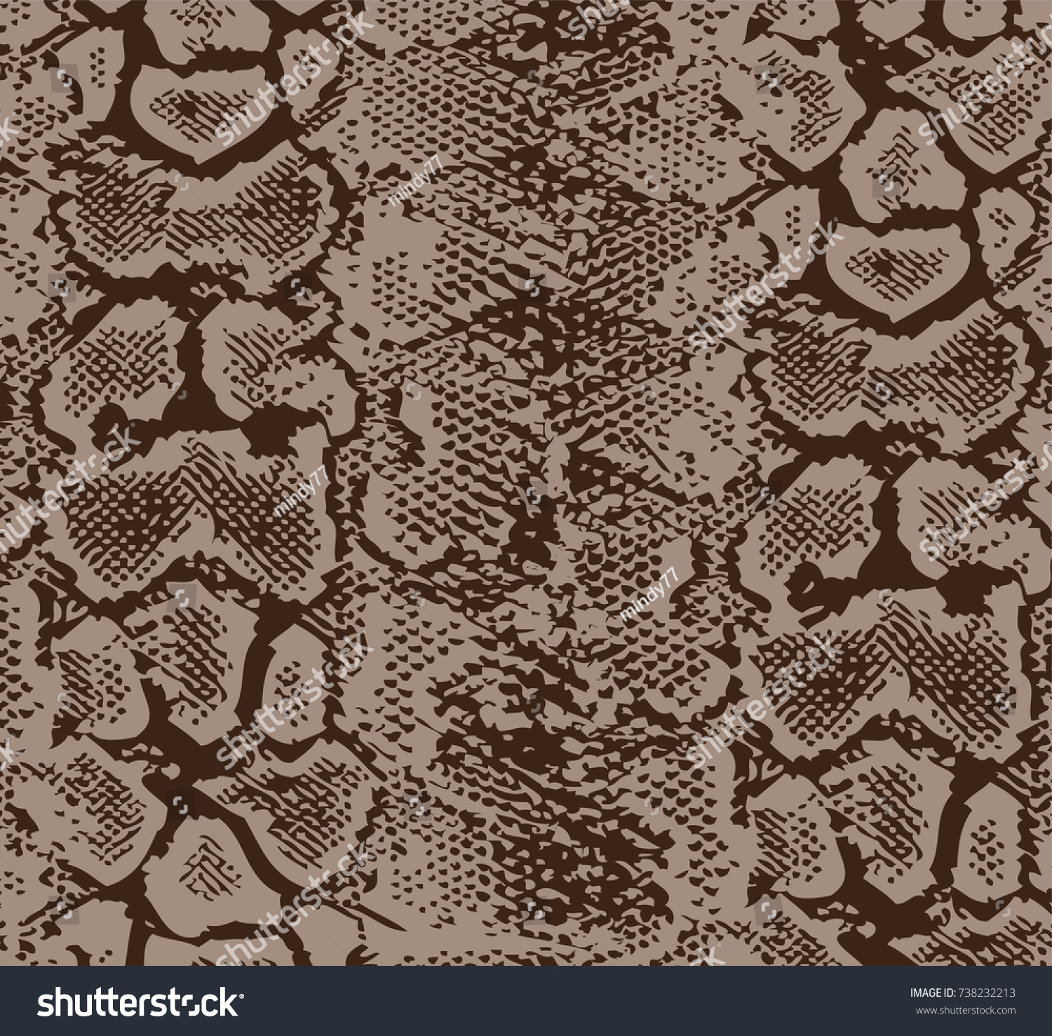 Animal Skin Pattern Stock Vector (Royalty Free) 738232213 | Shutterstock