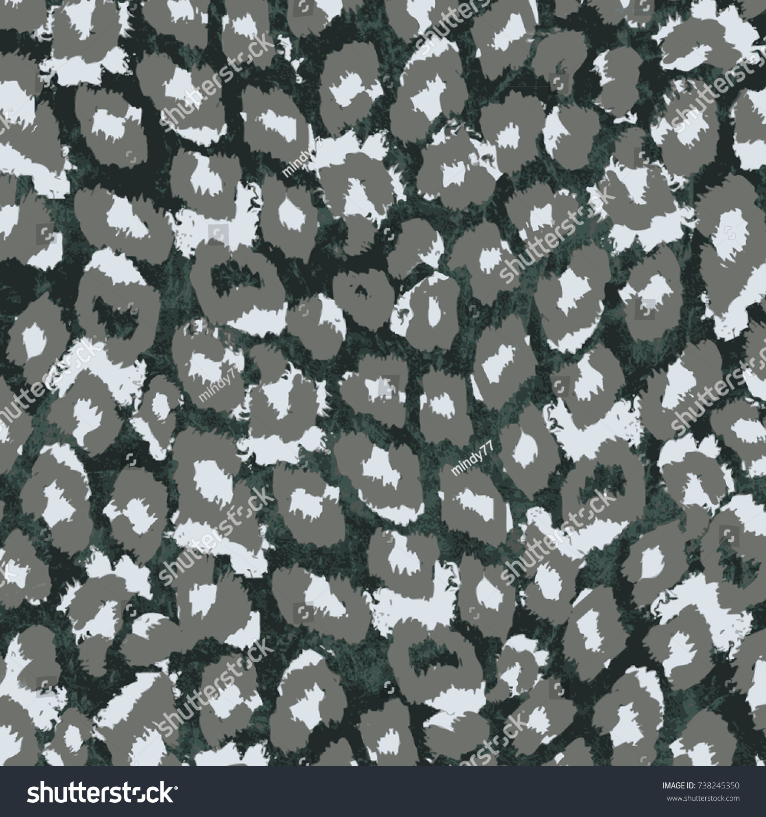 Animal Skin Pattern Stock Vector (Royalty Free) 738245350 | Shutterstock