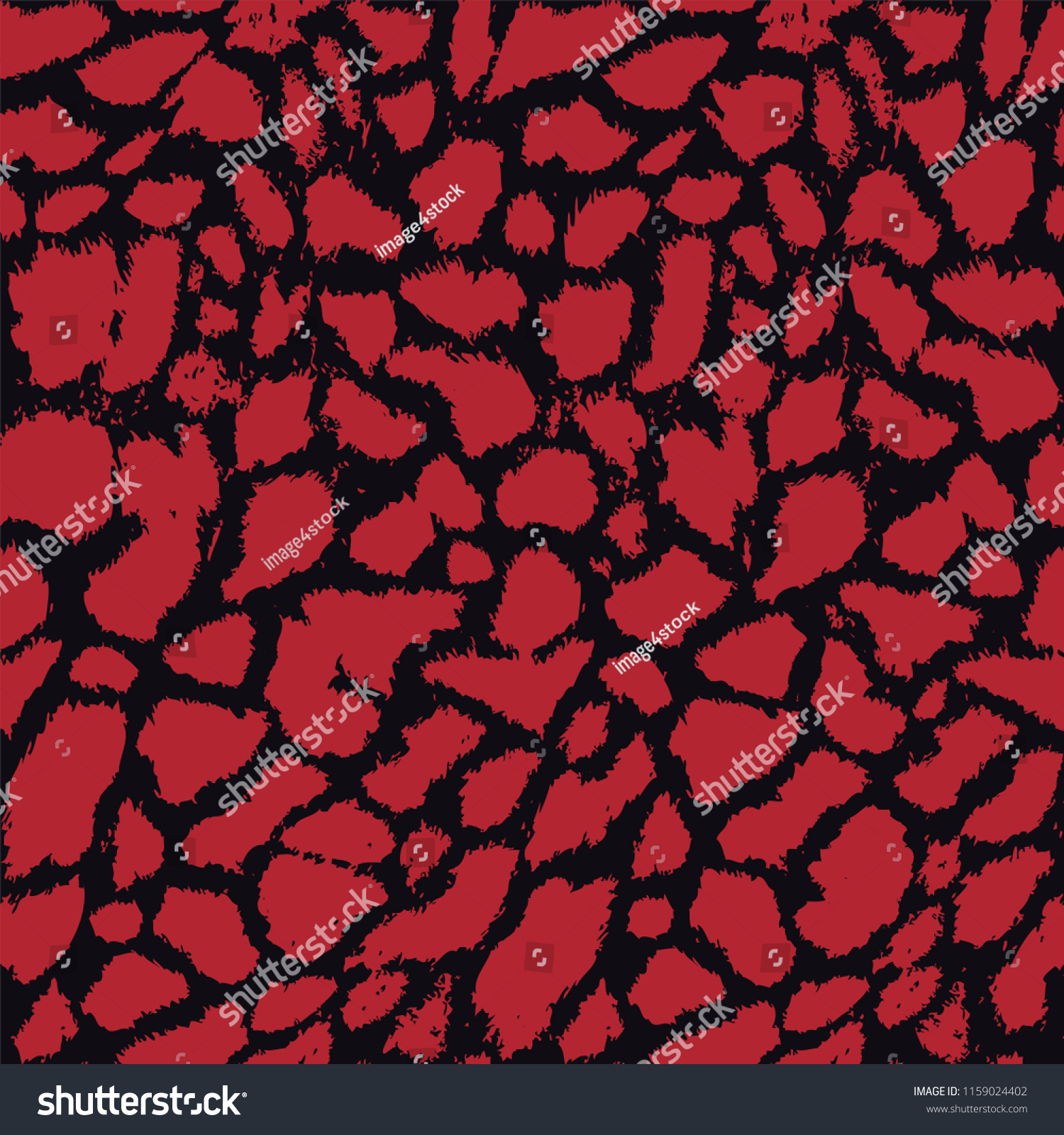 Animal Skin Print Seamless Pattern Vector Stock Vector (Royalty Free ...
