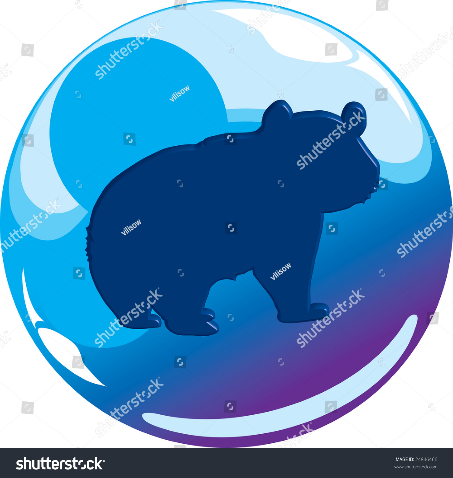 Animal Sphere Icon Stock Vector (Royalty Free) 24846466 | Shutterstock