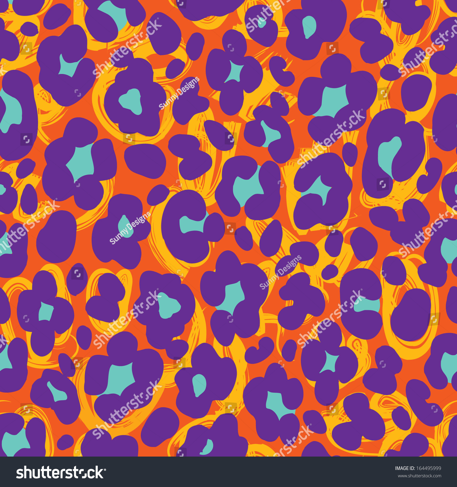 Animal Spots Seamless Vector Background : image vectorielle de stock ...