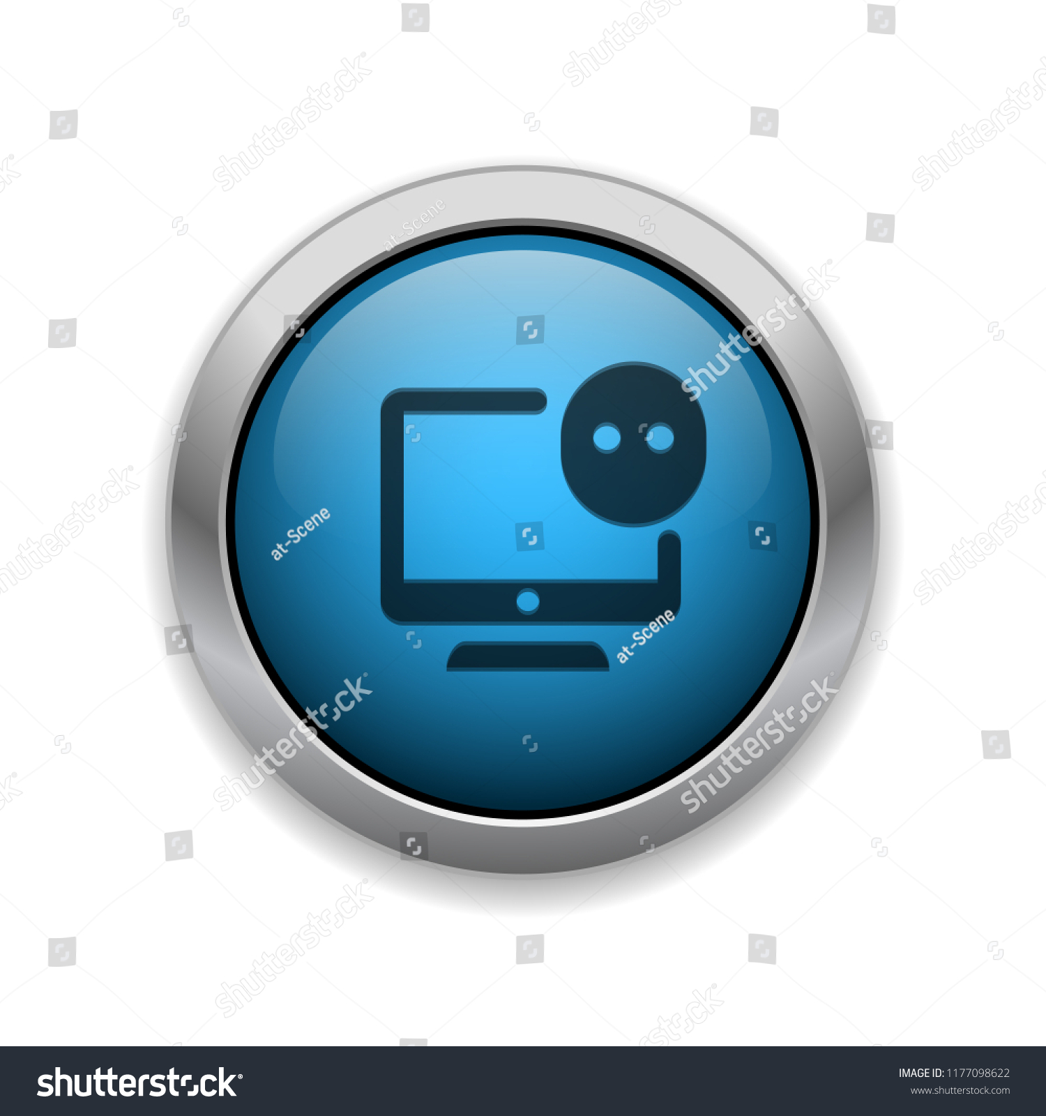 Anonymous System App Icon Stock Vector (Royalty Free) 1177098622 ...
