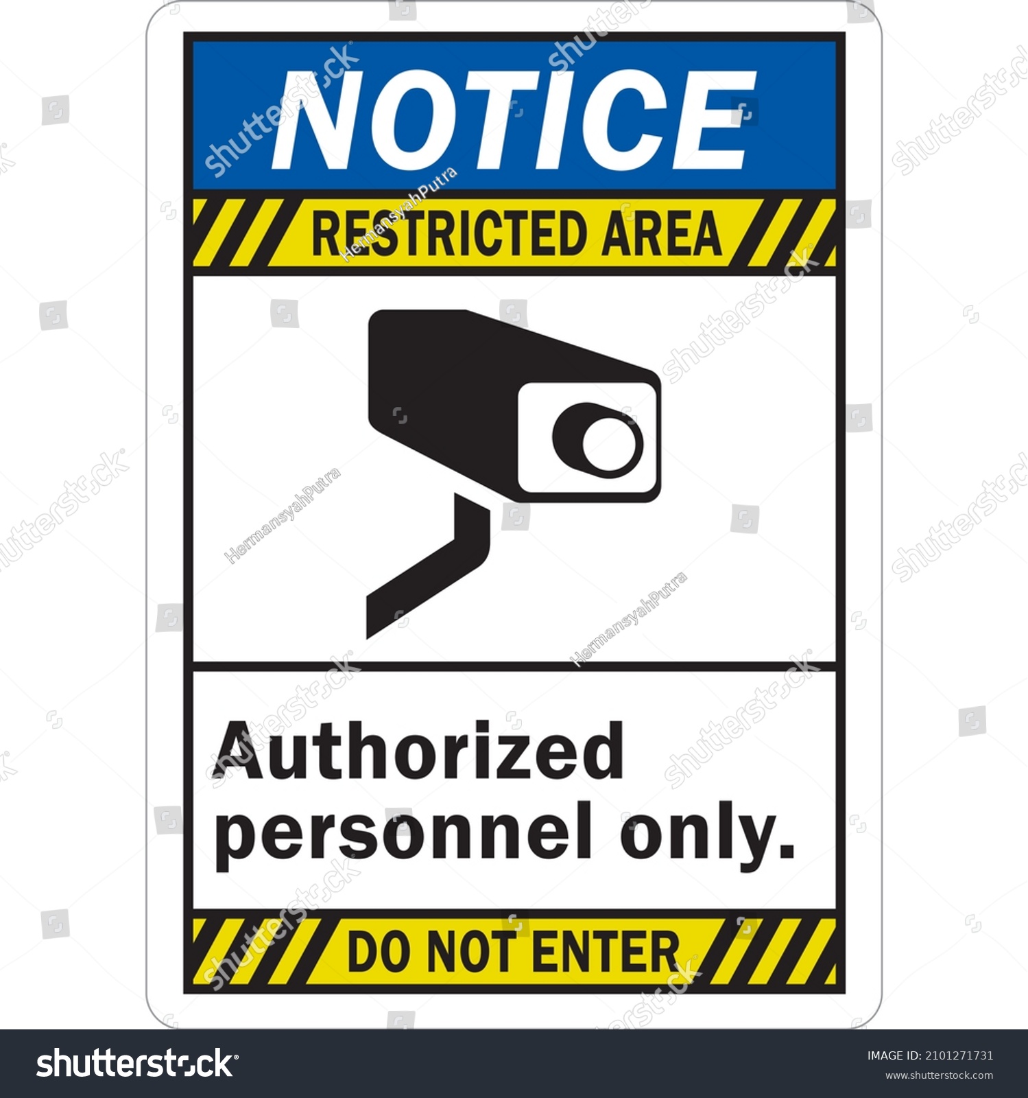 Ansi Notice Sign Restricted Area Authorized Stock Vector (Royalty Free ... Ansi Notice Sign Restricted Area Authorized Stock Vector (Royalty Free ...