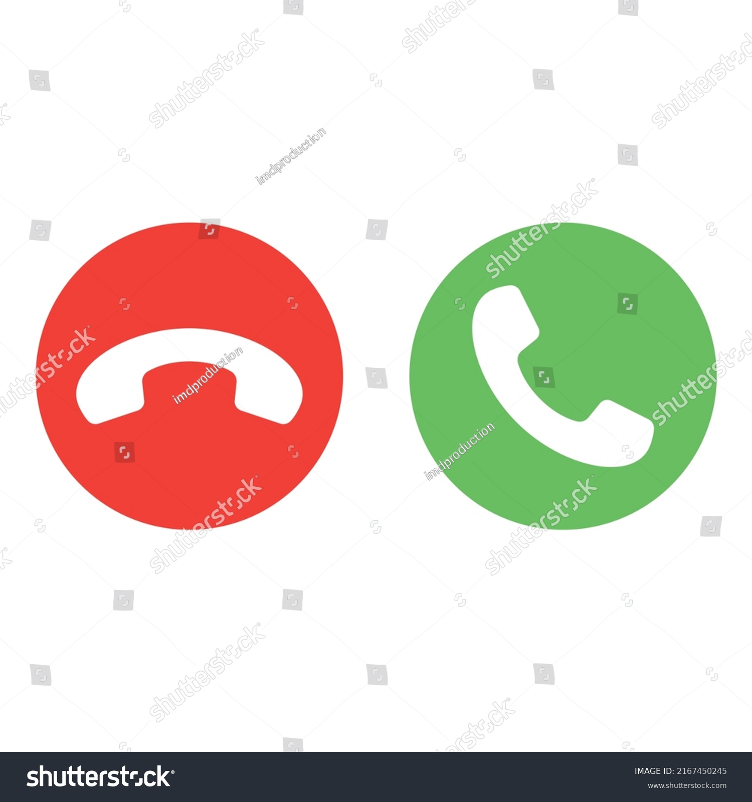 Answer Decline Phone Call Buttons Yes Stock Vector (Royalty Free ... Answer Decline Phone Call Buttons Yes Stock Vector (Royalty Free ...
