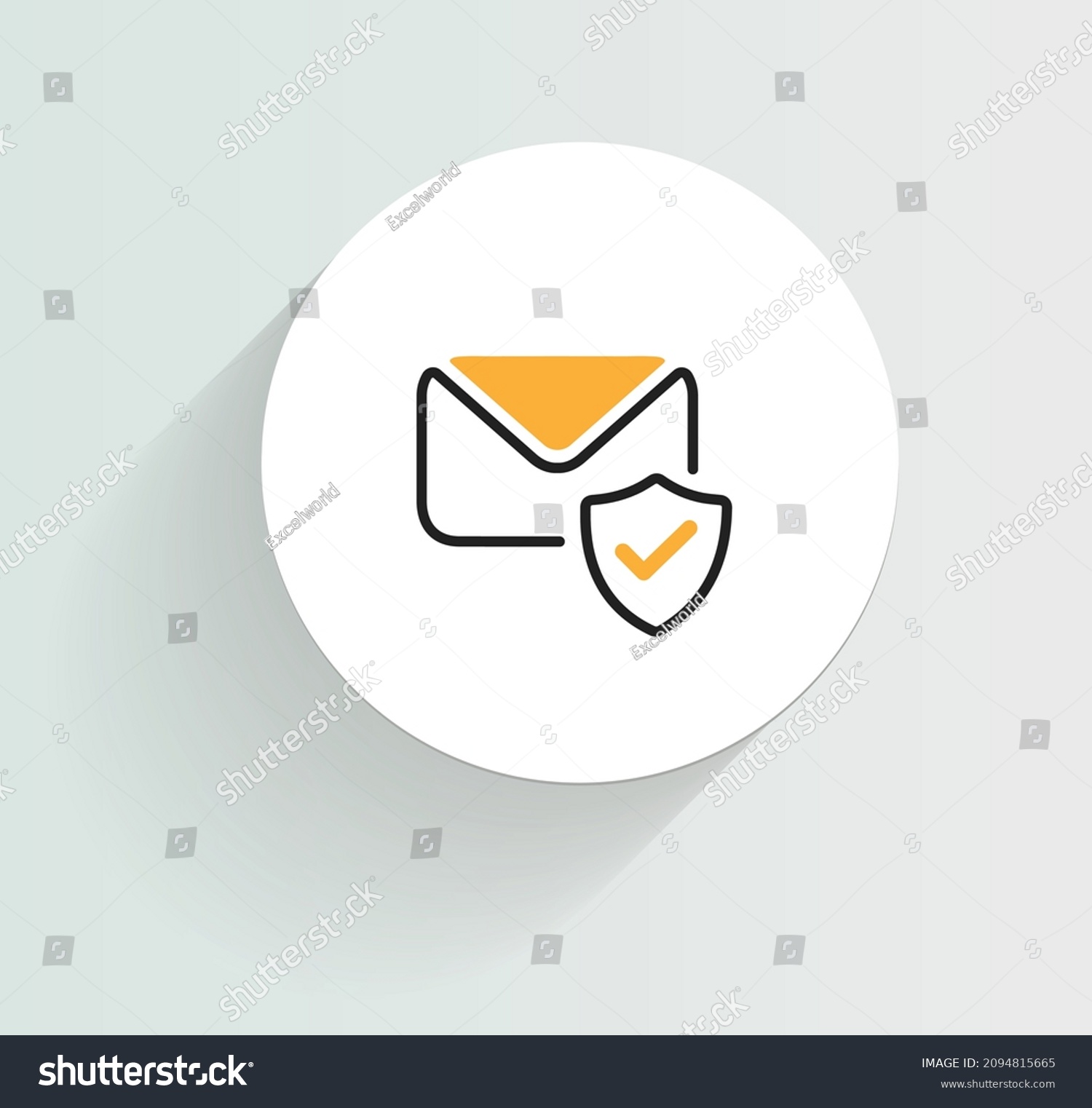 Anti Phishing Icon Vector Design Stock Vector (Royalty Free) 2094815665 ...
