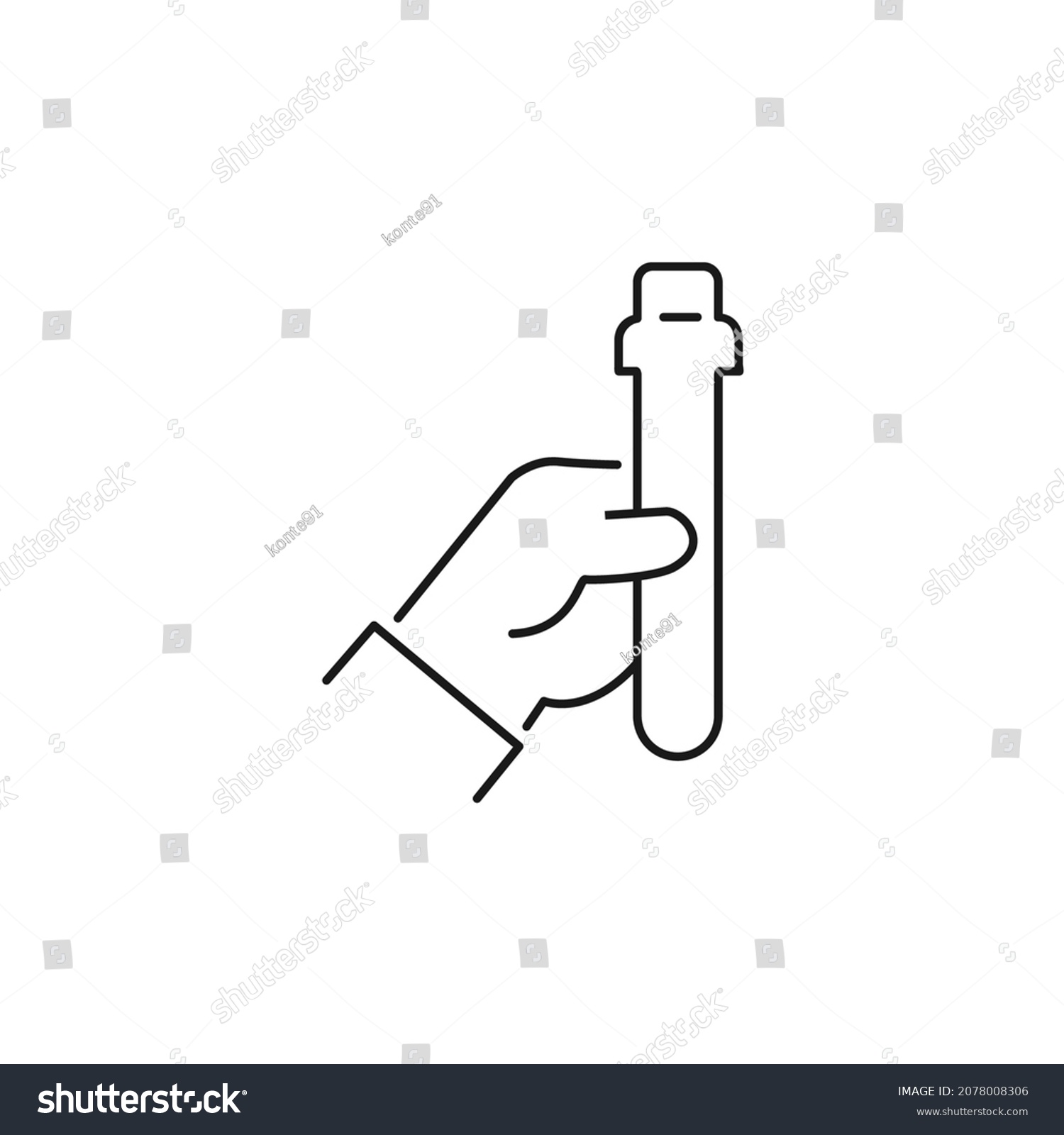Antibody Test Icons Symbol Vector Elements Stock Vector (Royalty Free ...
