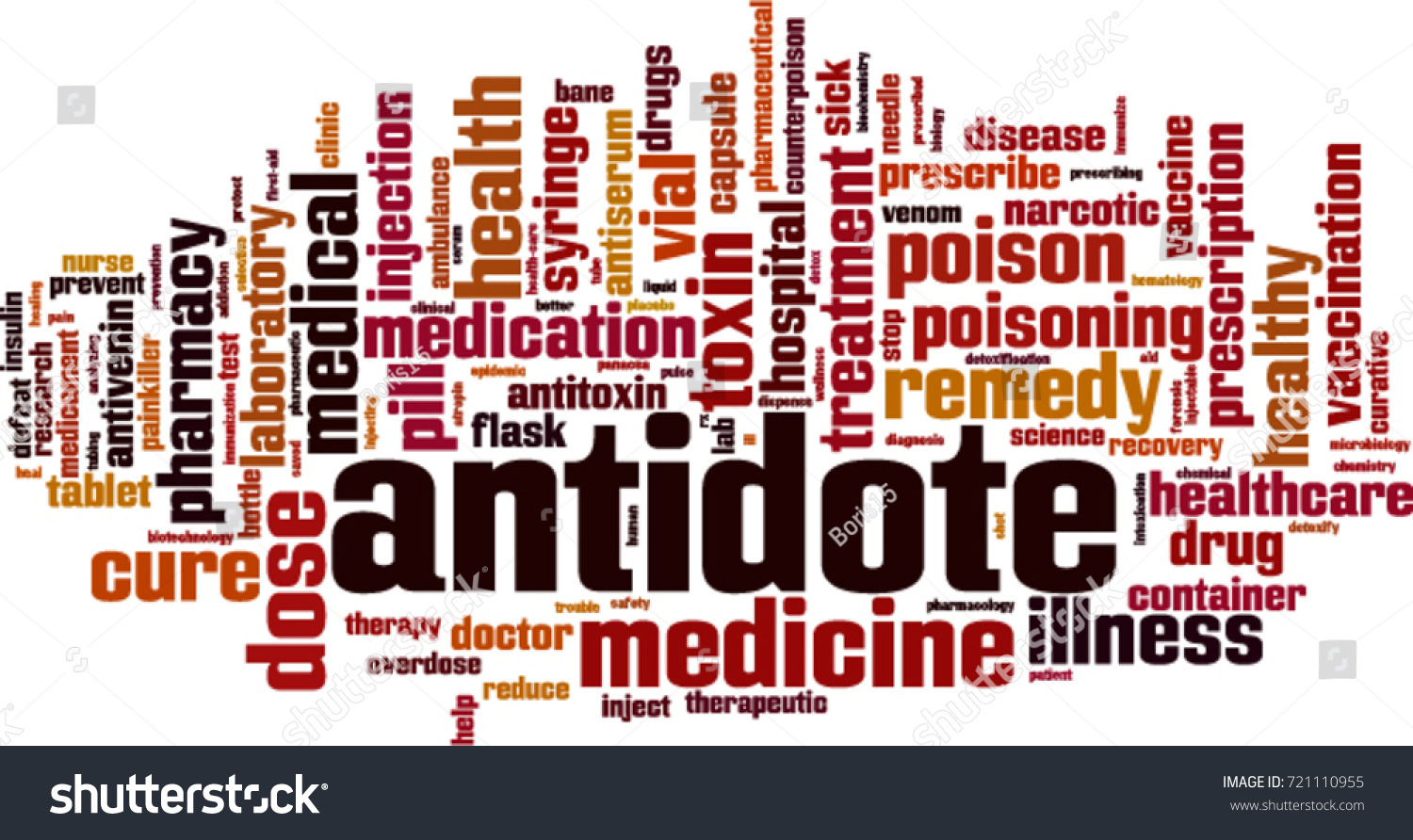 Antidote Word Cloud Concept Vector Illustration Stock Vector (Royalty ...