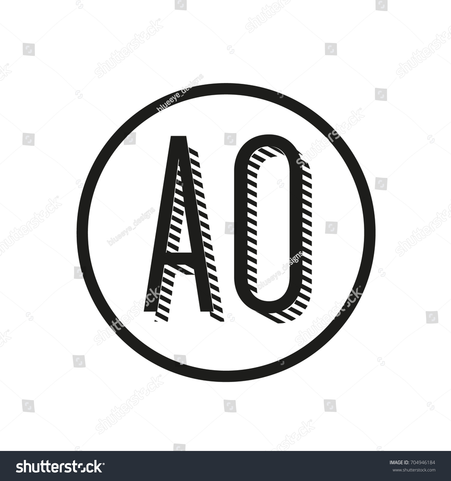 Ao Letters Logo Vector: เวกเตอร์สต็อก (ปลอดค่าลิขสิทธิ์) 704946184 ...