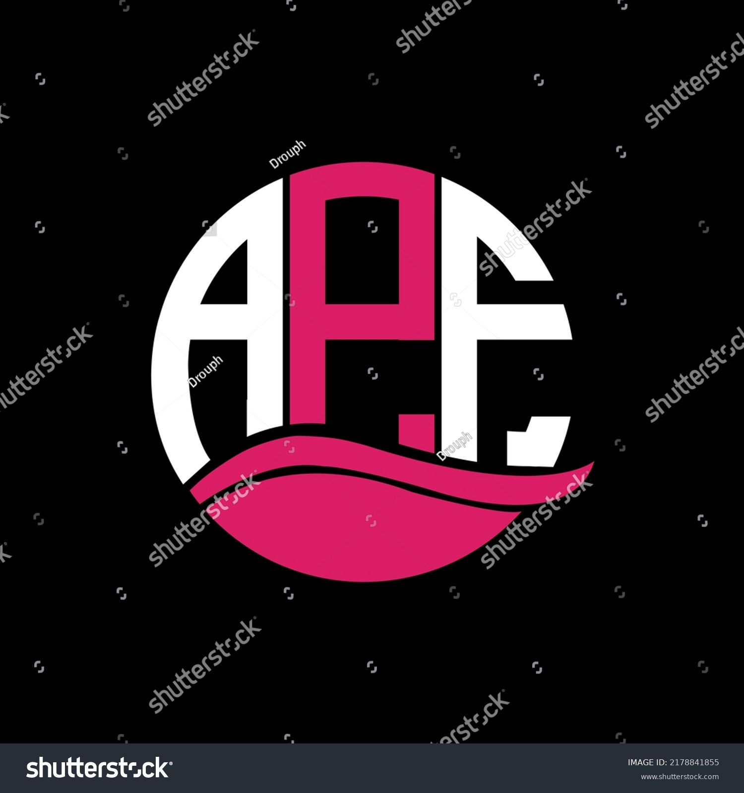 5 Apf monogram logo Images, Stock Photos & Vectors | Shutterstock