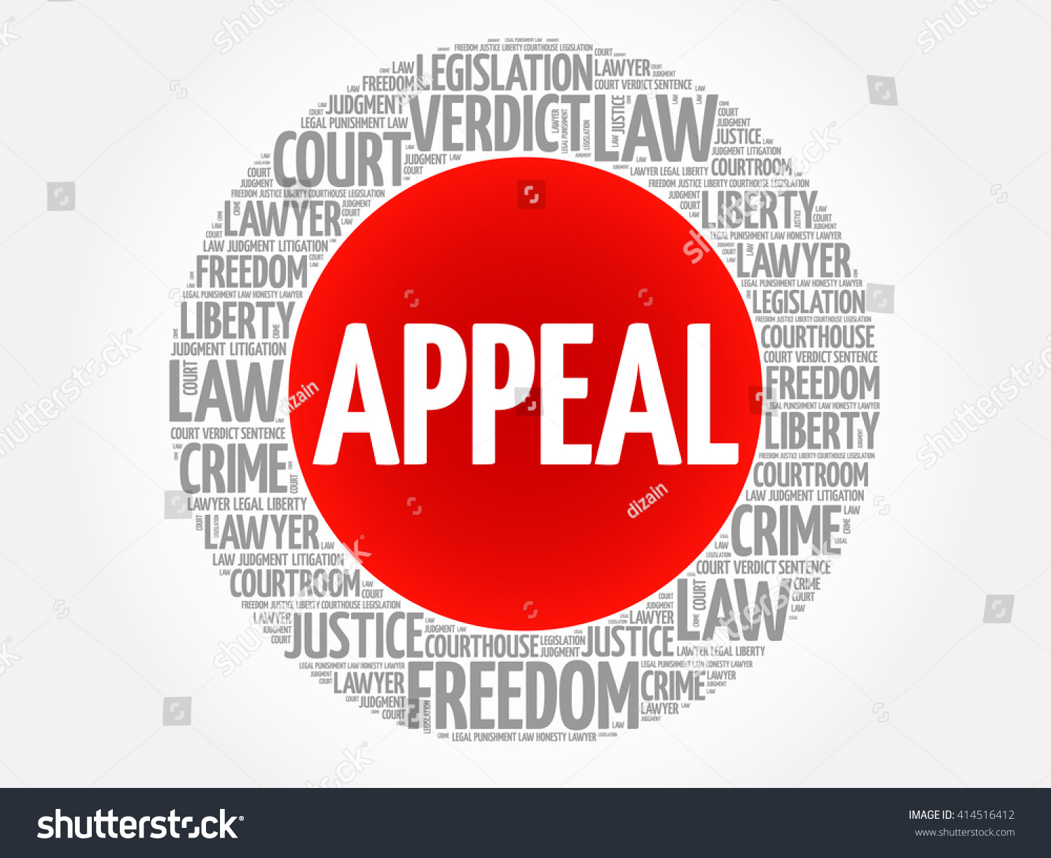 Appeal Word Cloud Concept Stock Vector (Royalty Free) 414516412 ...