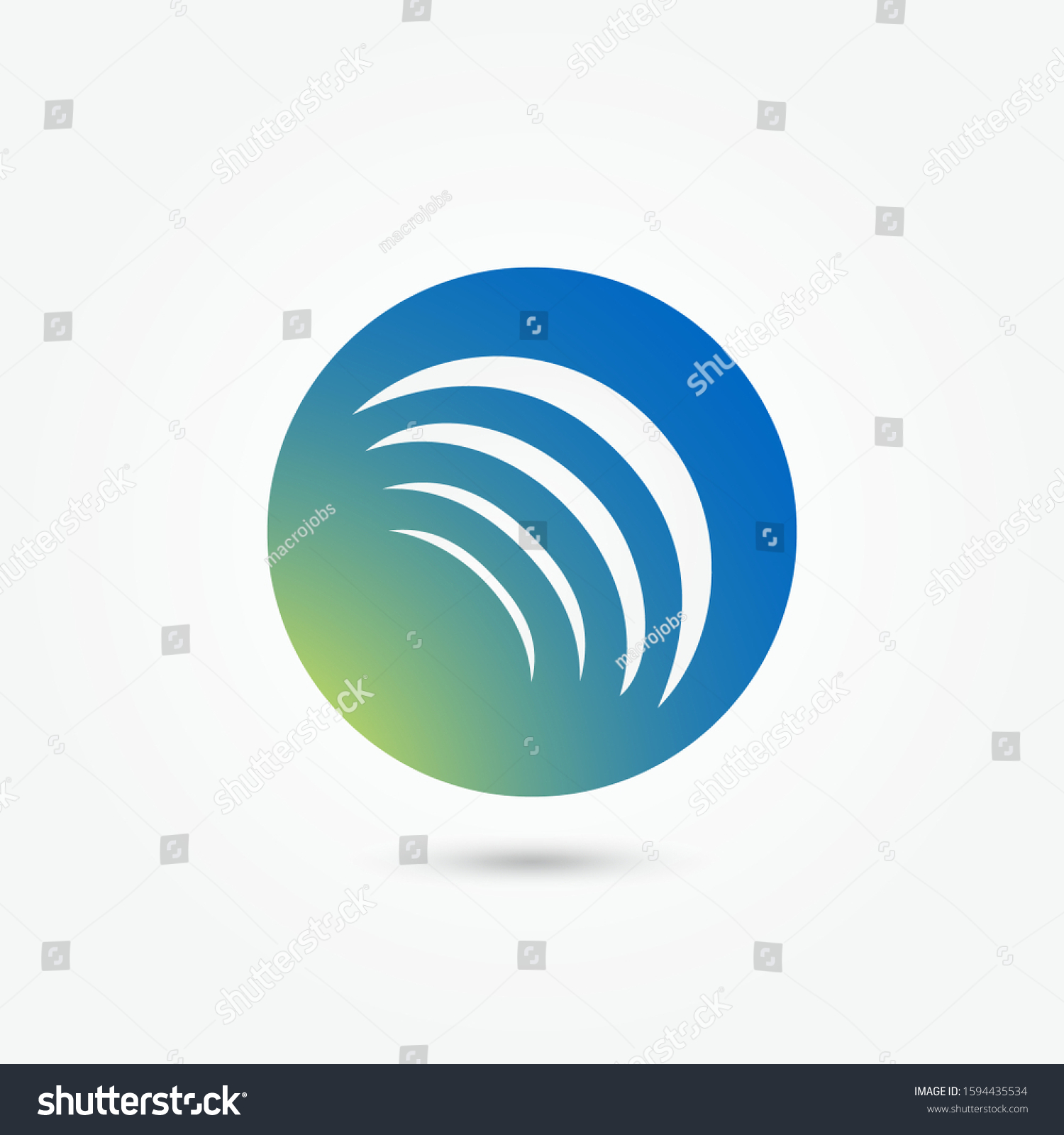Application Logo Techno Template Icon Technology Stock Vector (Royalty ...