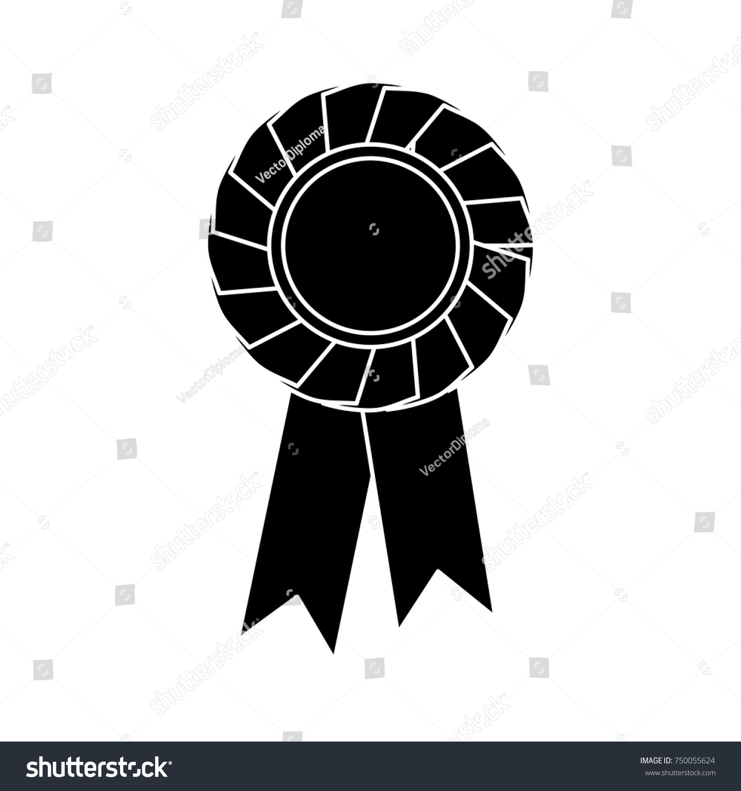 Appreciation Certificate Icon: vector de stock (libre de regalías ...