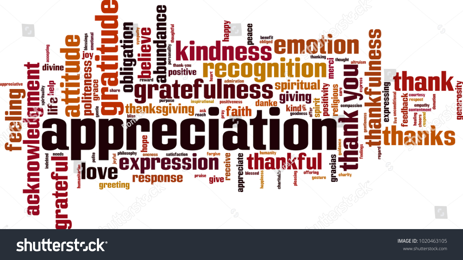 Appreciation Word Cloud Concept Vector Illustration Stock Vector ...