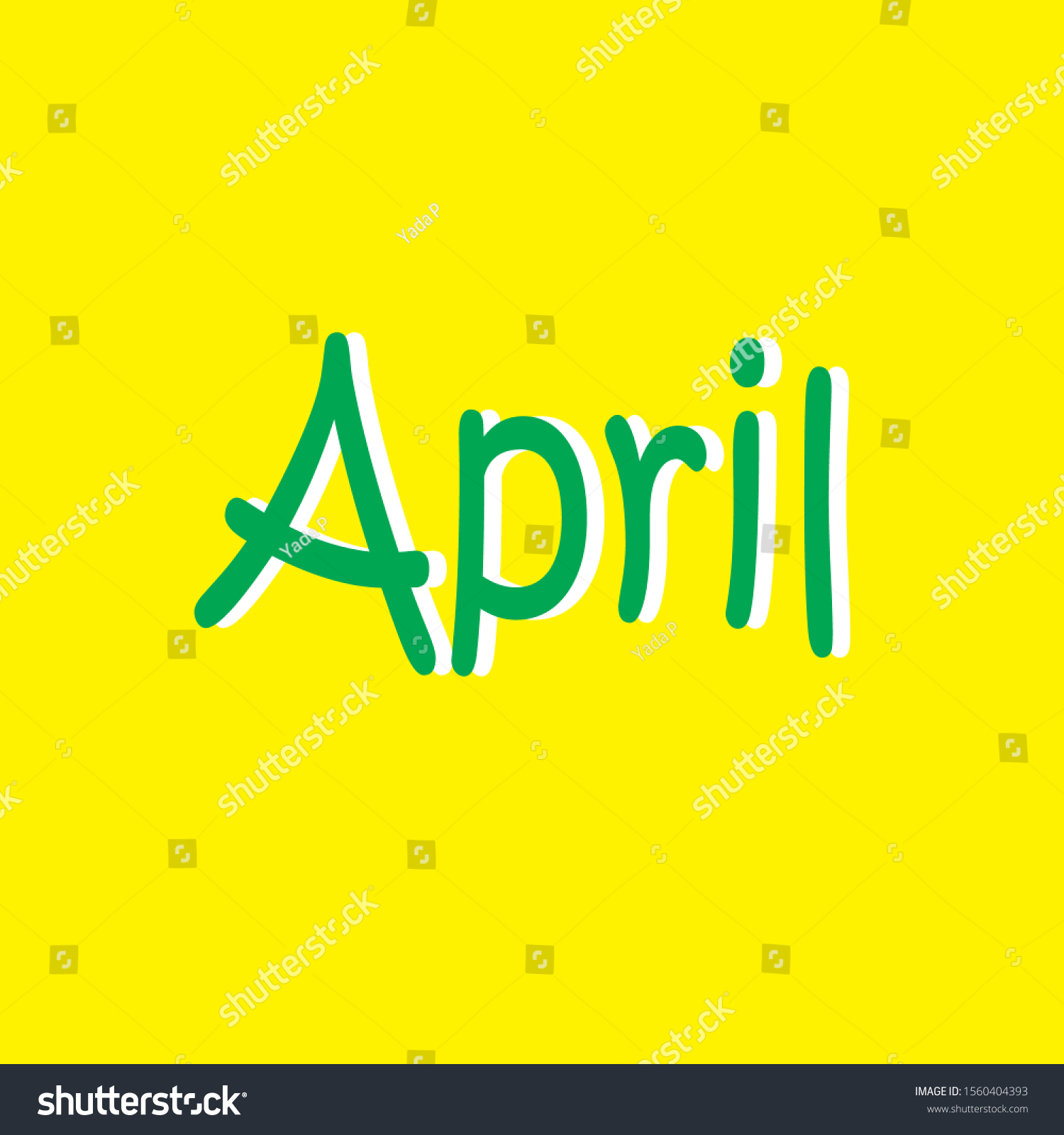 April Logos Vector Art: เวกเตอร์สต็อก (ปลอดค่าลิขสิทธิ์) 1560404393 ...