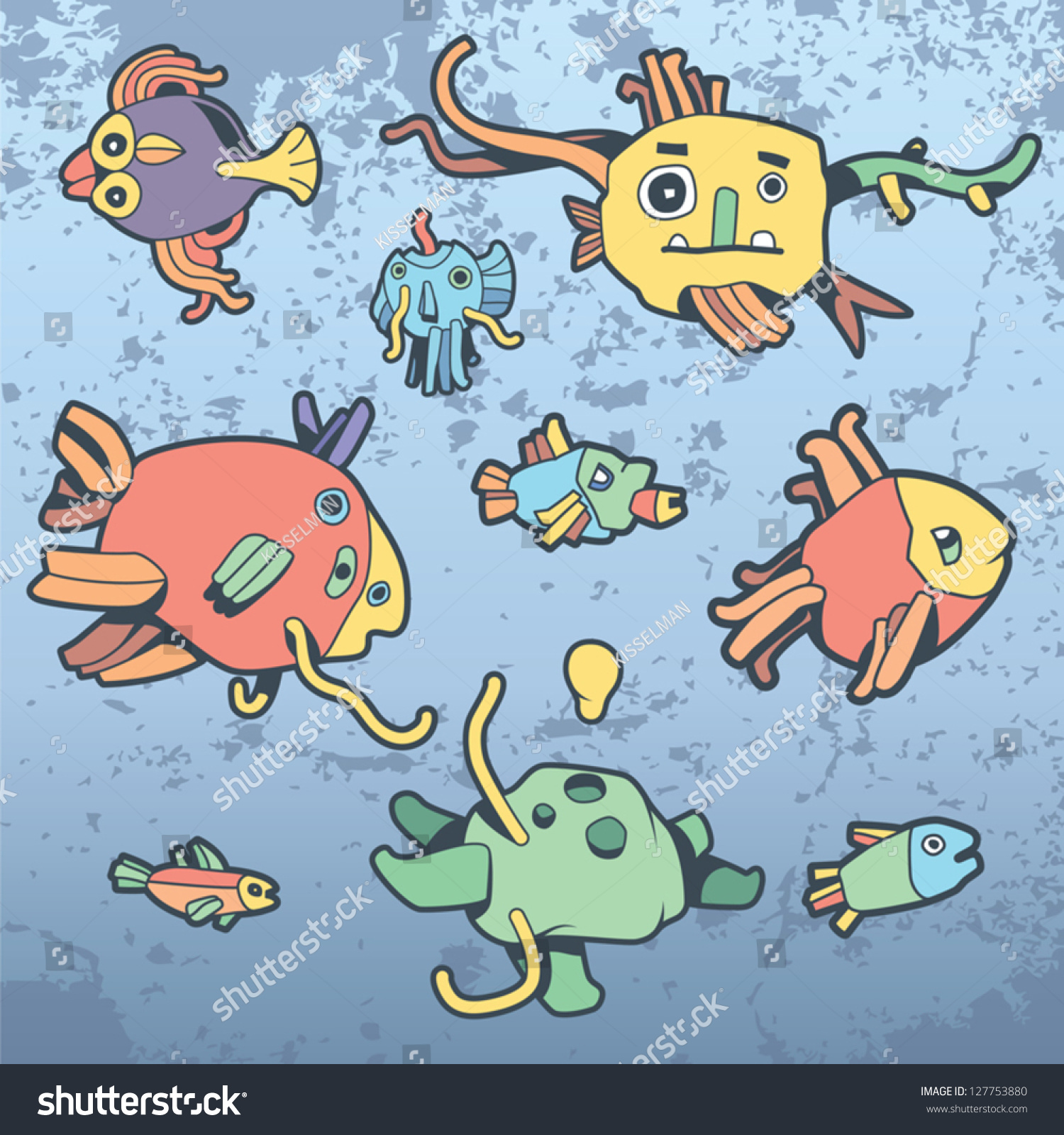 Aquarium Fish Drawing Vector Illustration: Vector có sẵn (miễn phí bản ...