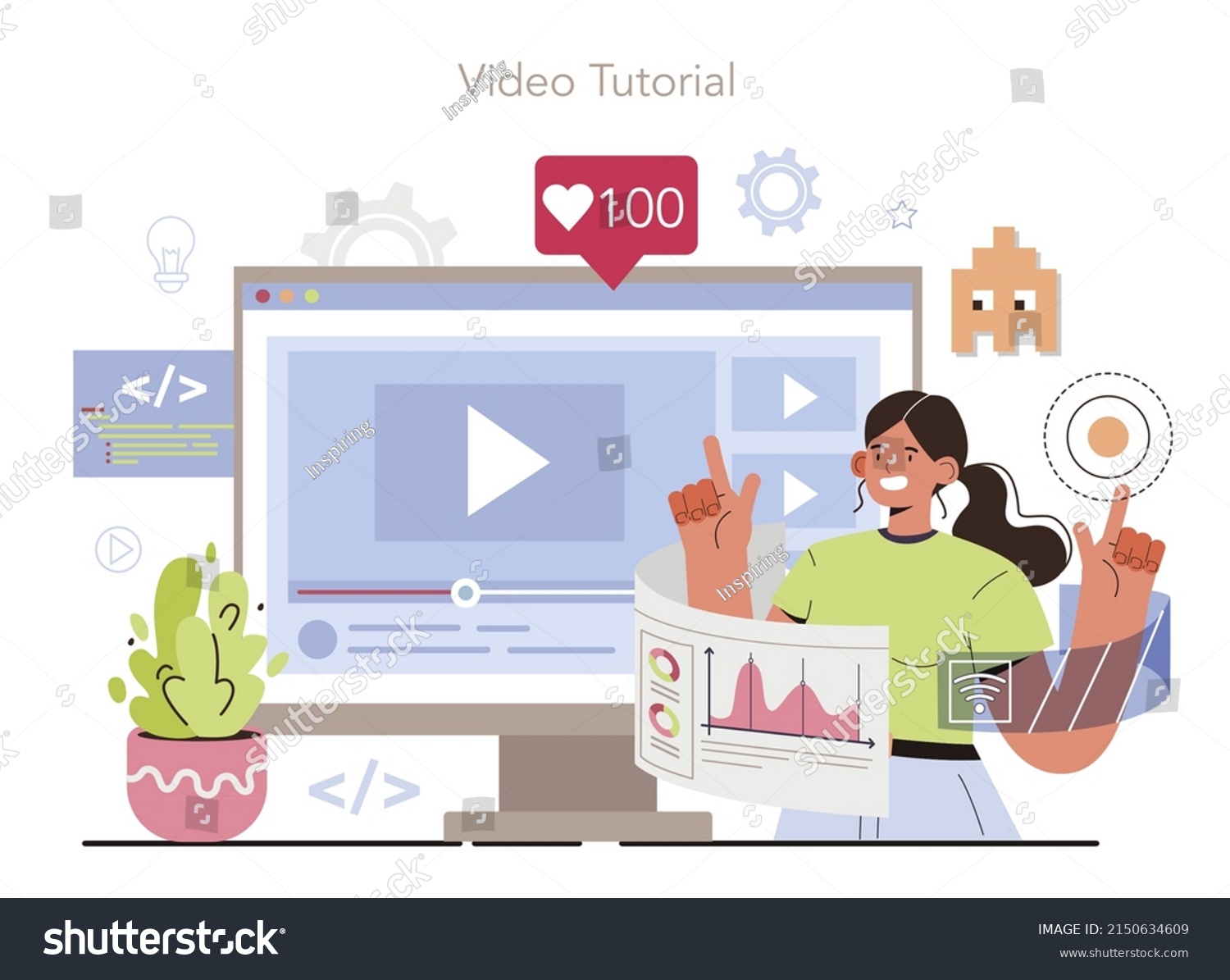 Ar Developer Online Service Platform Augmented Stock Vector (Royalty ...