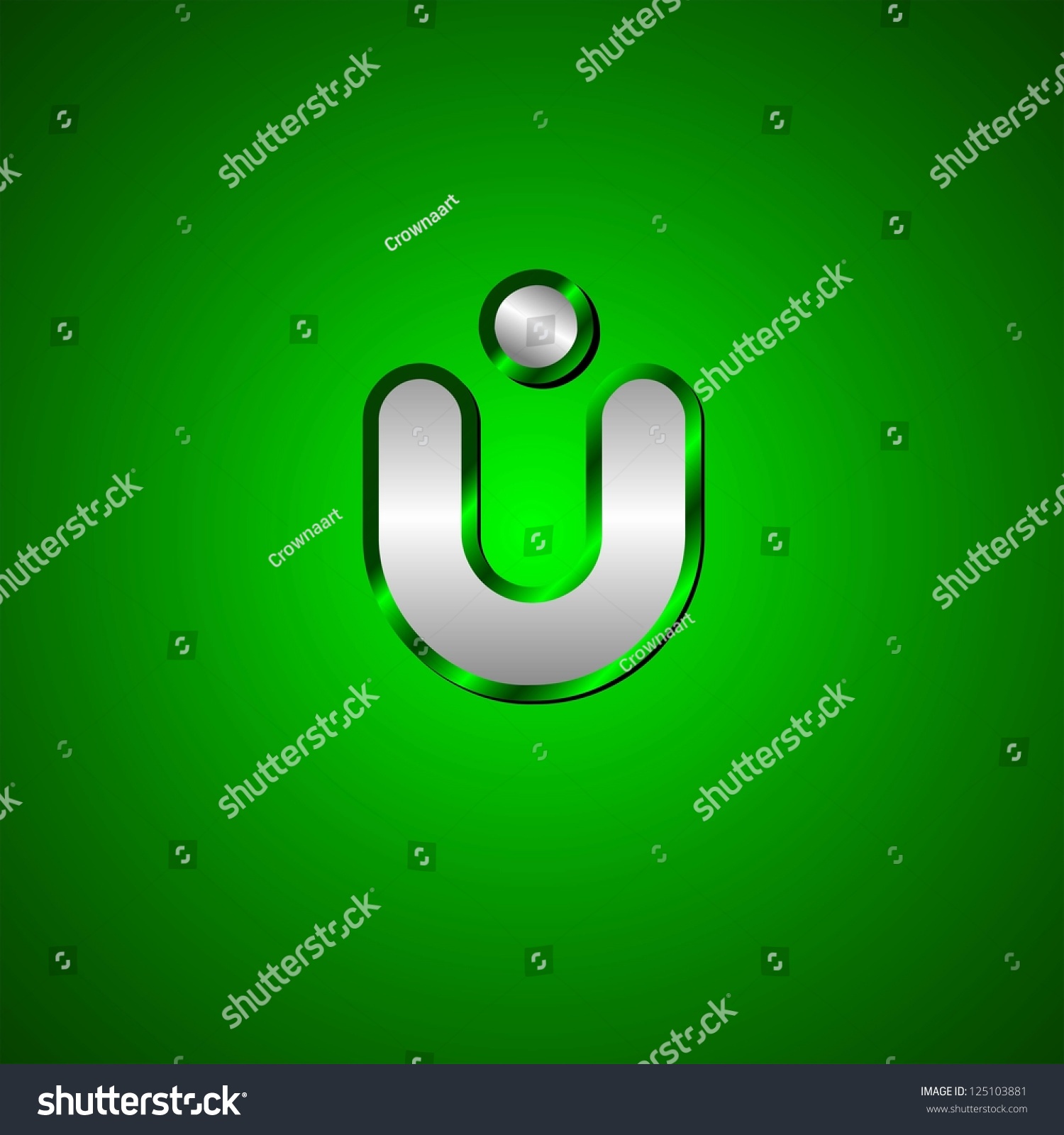 Arabic Alphabet Stock Vector (Royalty Free) 125103881