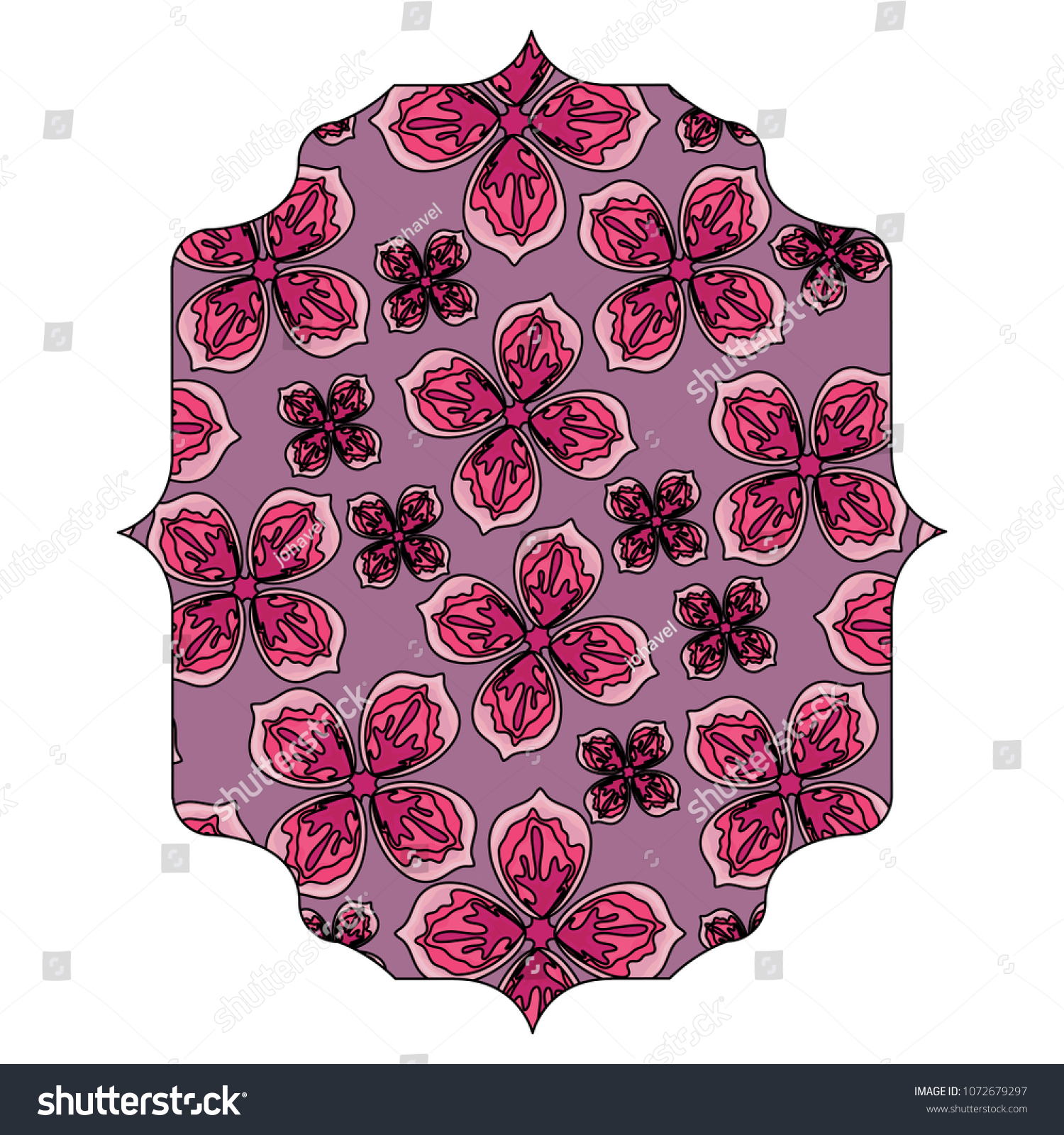 Arabic Frame Icon Stock Vector (Royalty Free) 1072679297 | Shutterstock