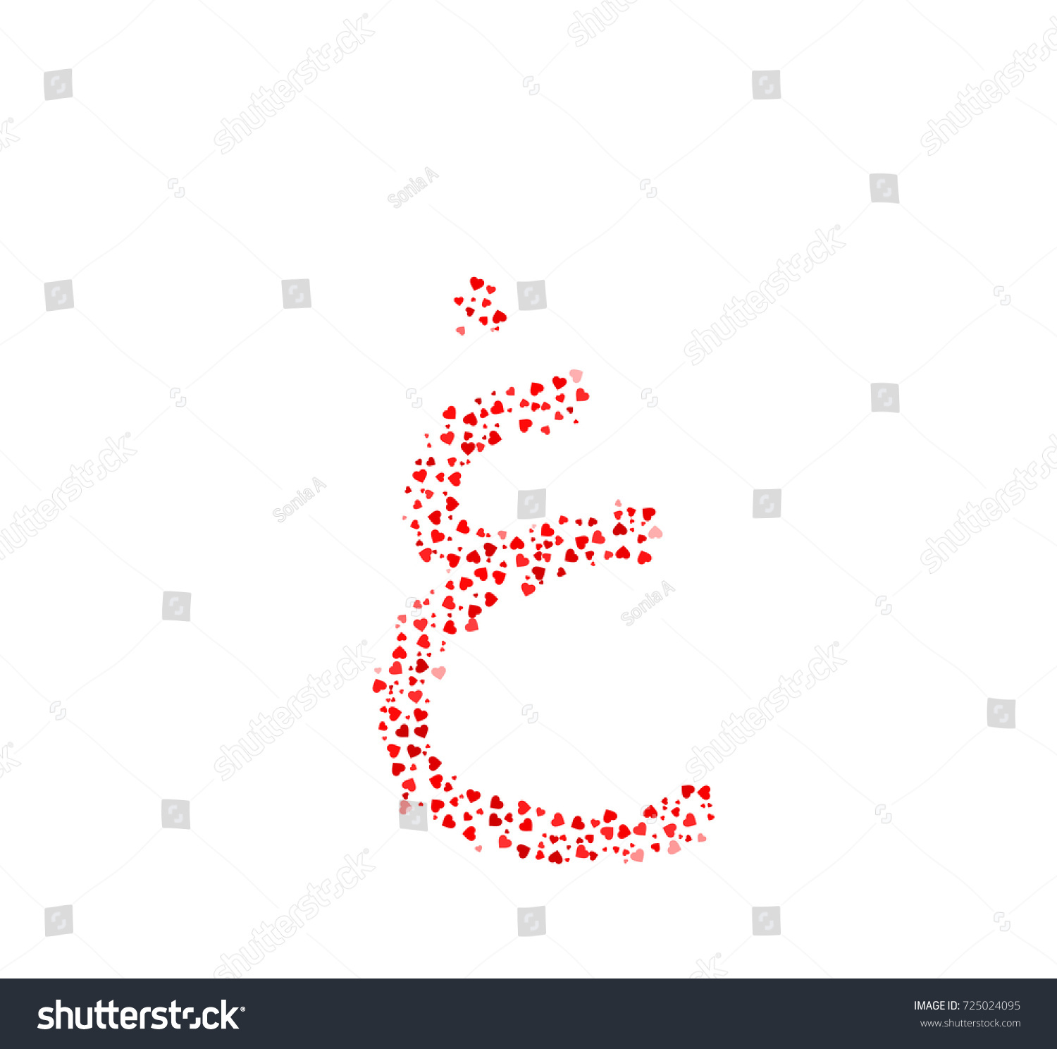 Arabic Letter Ghain Stock Vector (Royalty Free) 725024095 | Shutterstock
