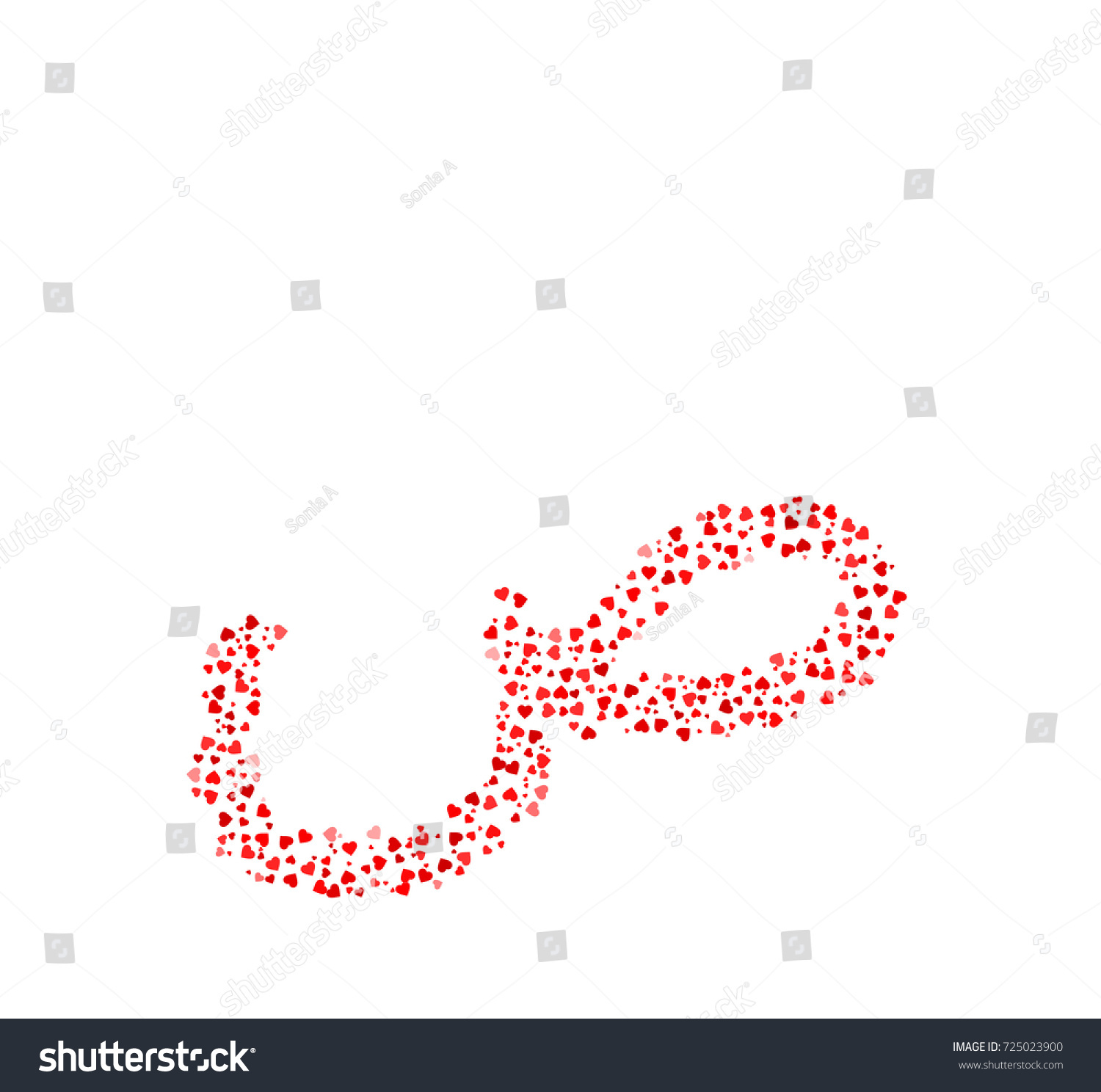 Arabic Letter Sad Stock Vector (Royalty Free) 725023900