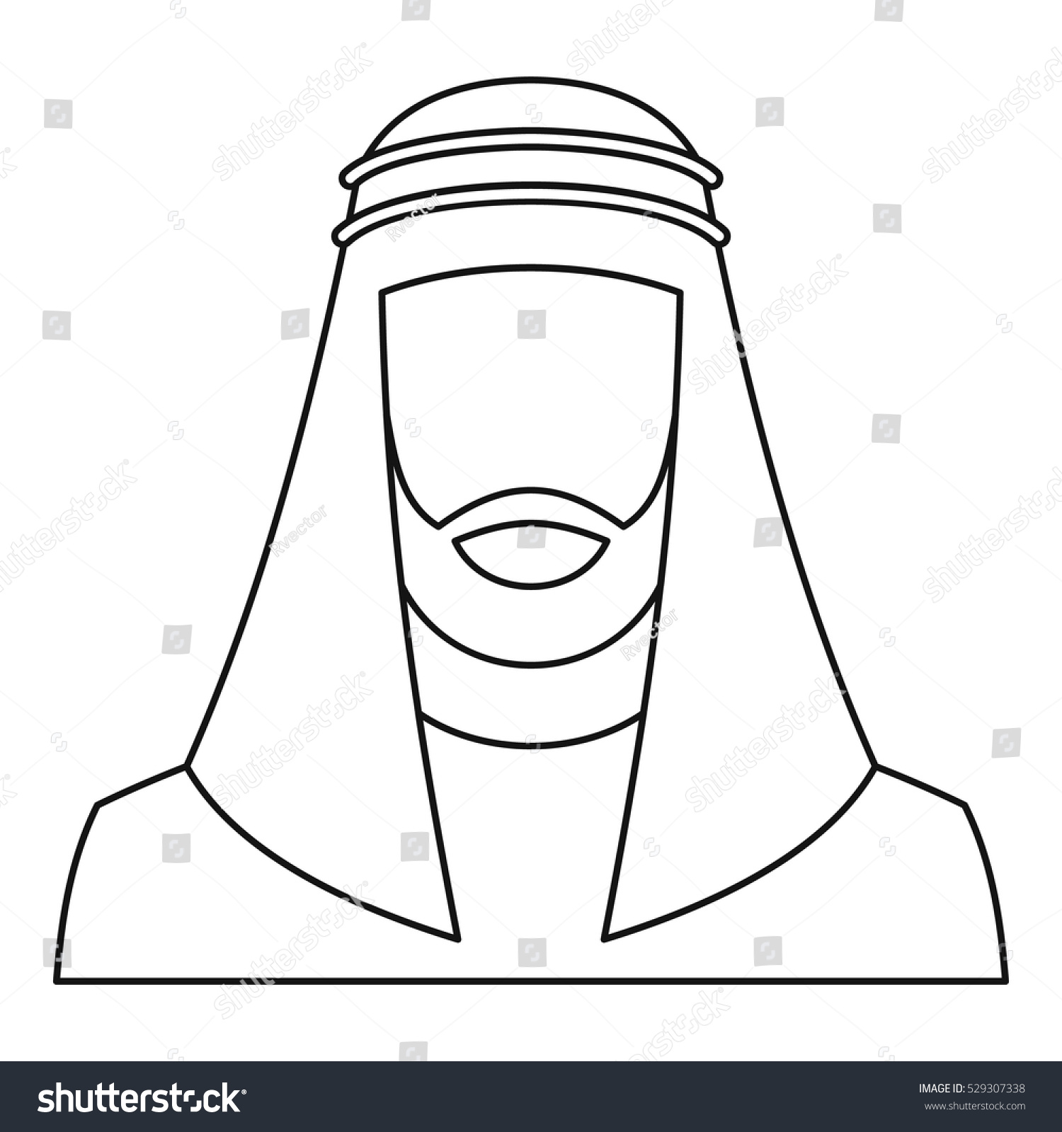 Arabic Man Icon Outline Illustration Arabic Stock Vector (Royalty Free ... Arabic Man Icon Outline Illustration Arabic Stock Vector (Royalty Free ...