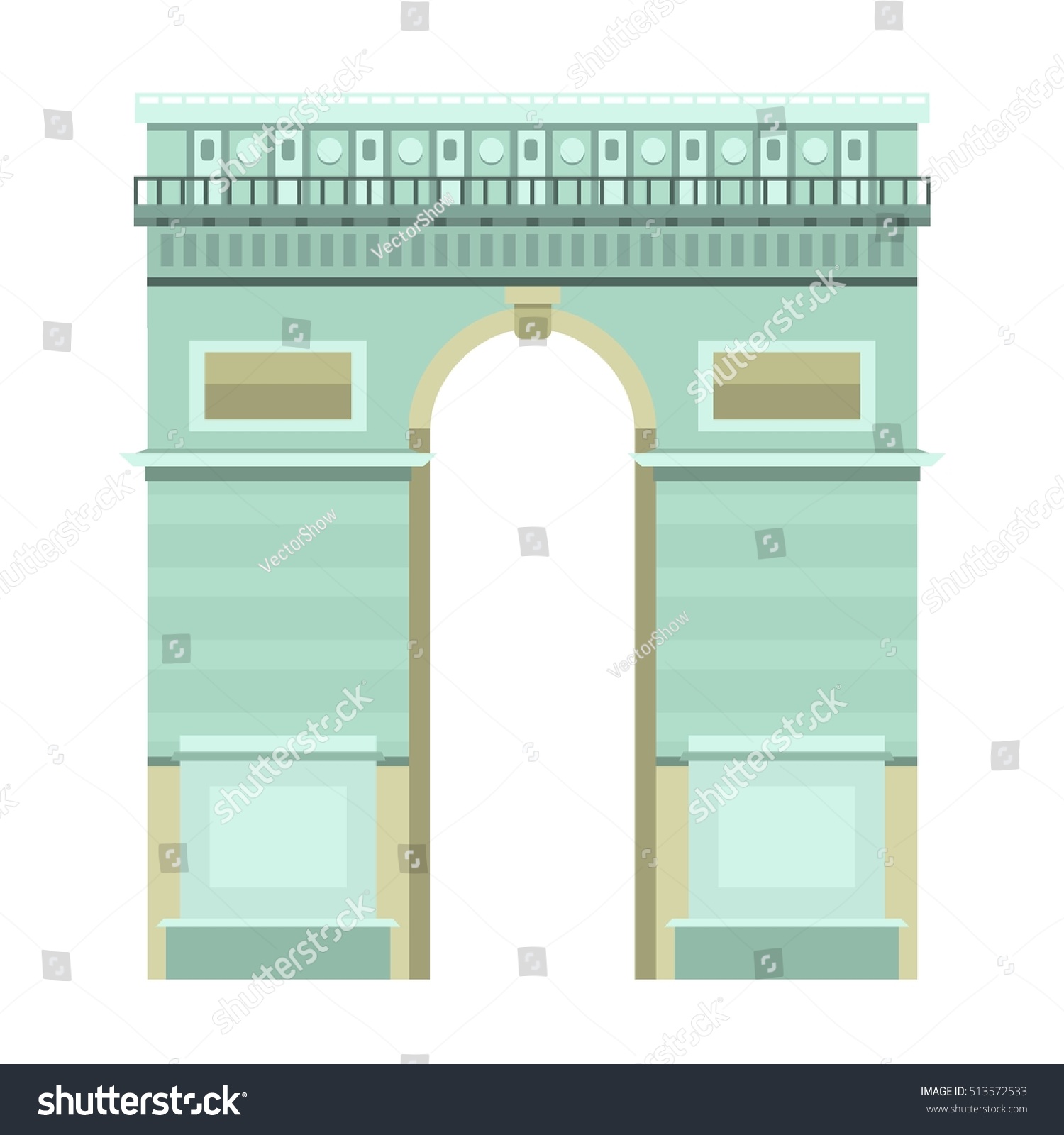 Arch Vector Architecture Construction Frame Arch: vector de stock ...
