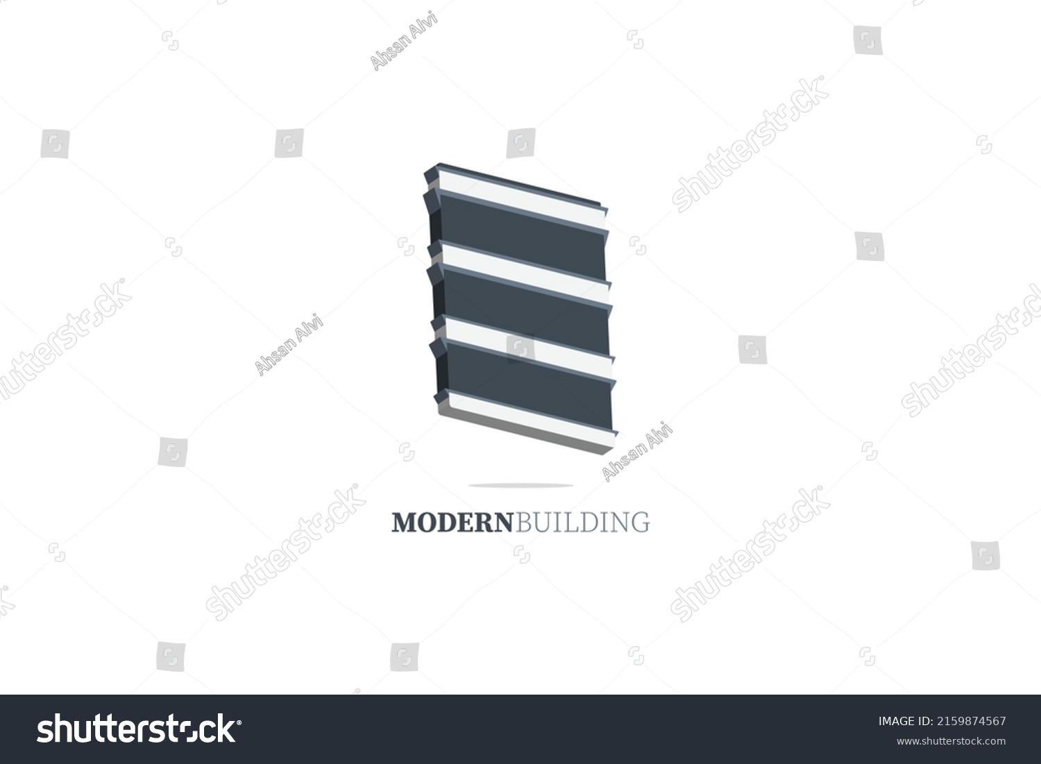 Architect Building Construction Solution Vector Logo Stock Vector ...