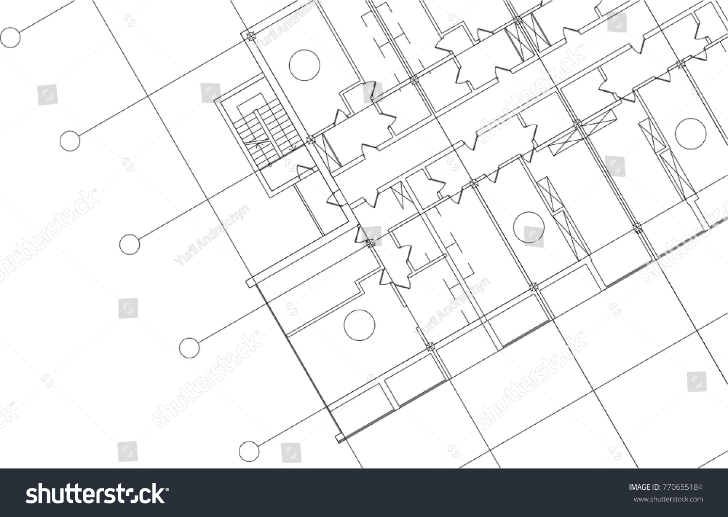 Architectural Drawing Vector Illustration: Vector có sẵn (miễn phí bản ...