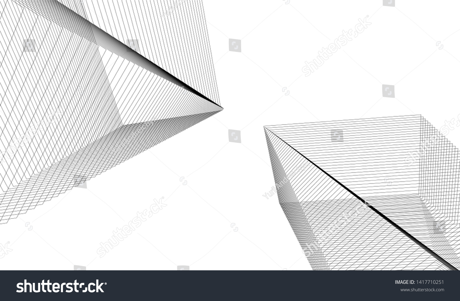 Architecture Building Vector 3d Illustration Stock Vector (Royalty Free ...
