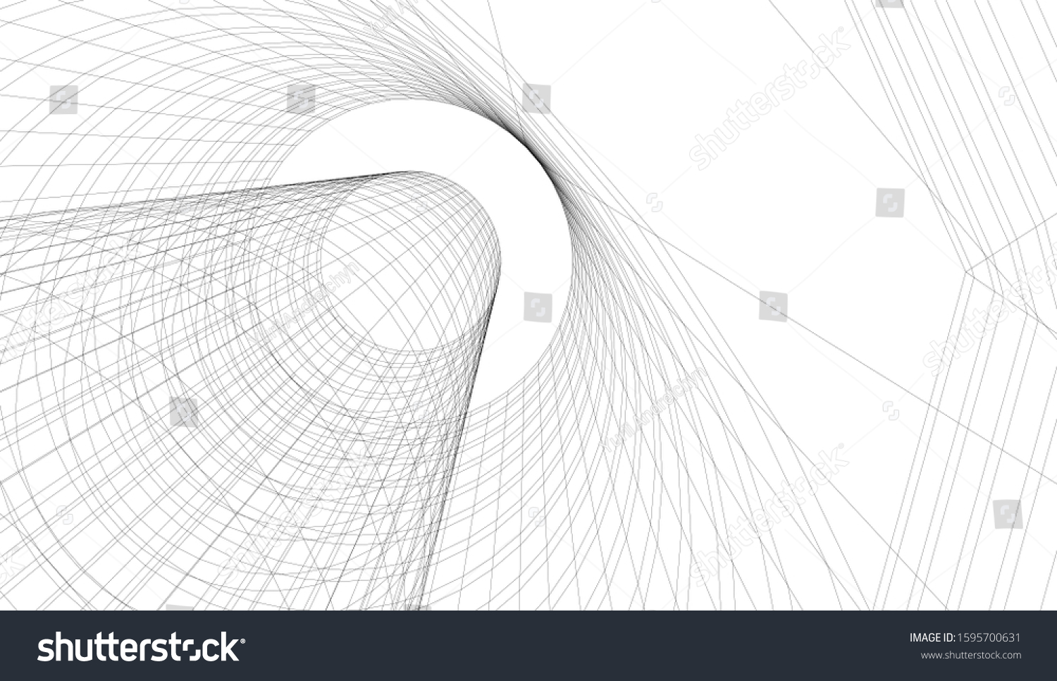 Architecture Building Vector 3d Illustration Stock Vector (Royalty Free ...