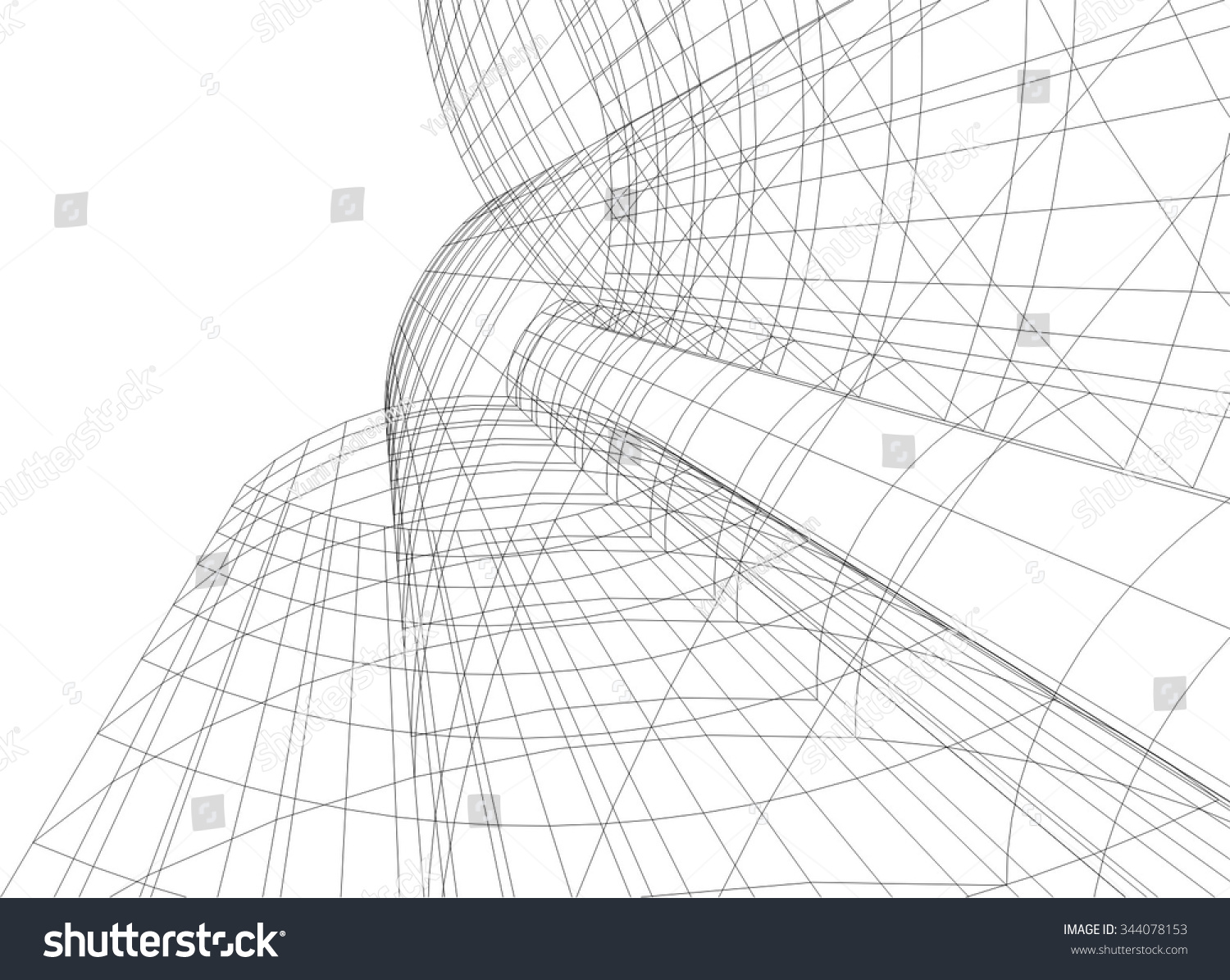 Architecture Design Stock Vector (Royalty Free) 344078153 | Shutterstock