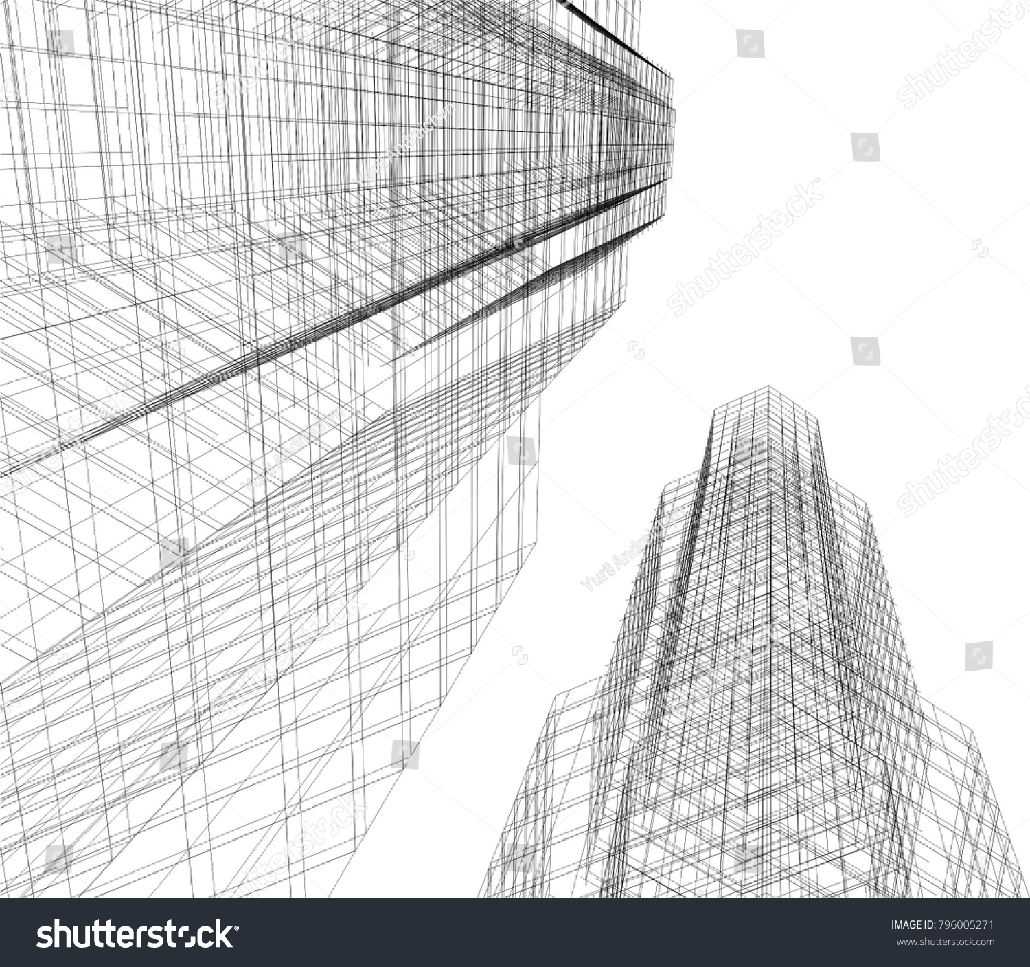Architecture Design Vector Illustration Stock Vector (Royalty Free ...
