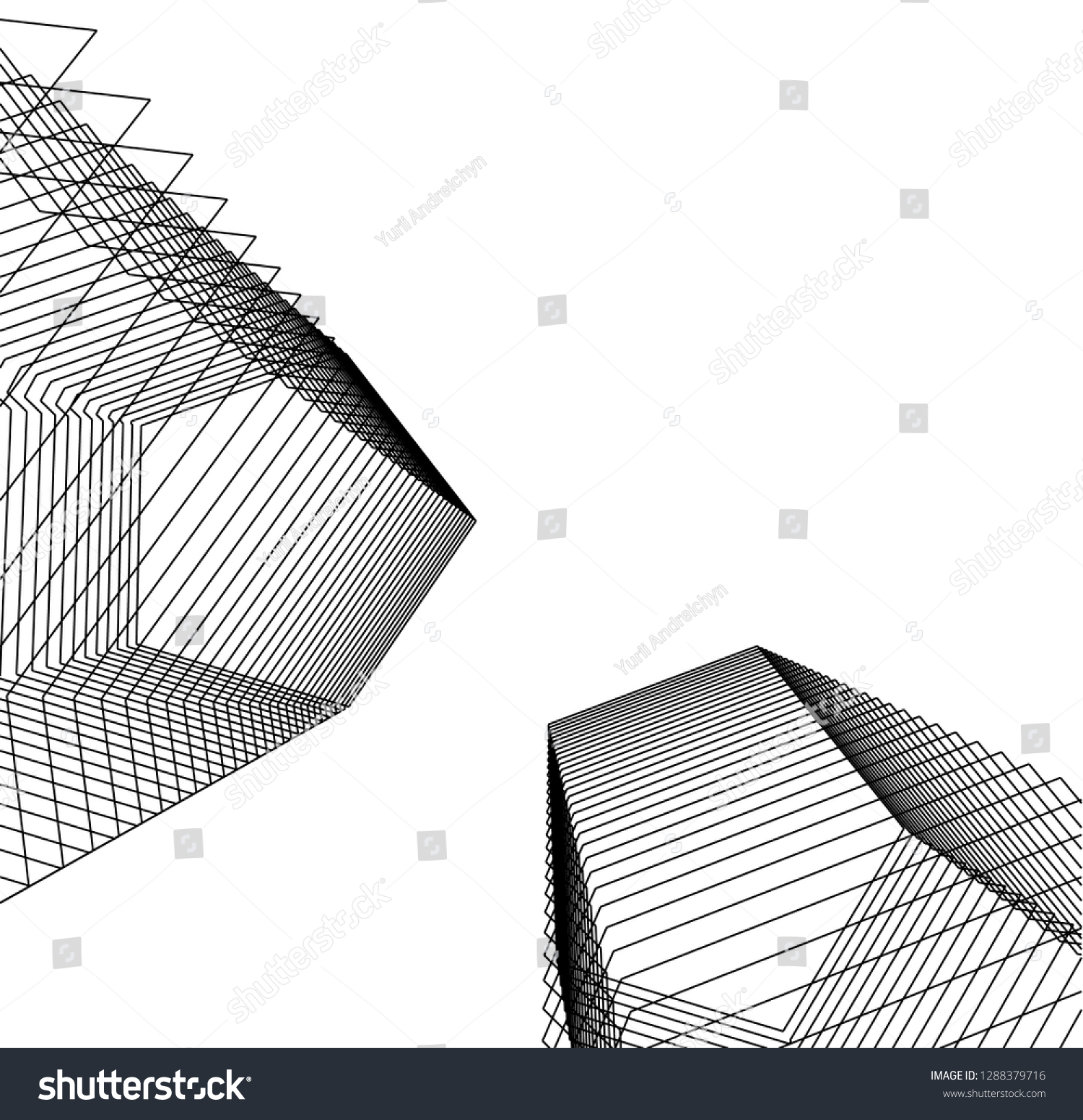 Architecture Geometric Background Stock Vector (Royalty Free ...