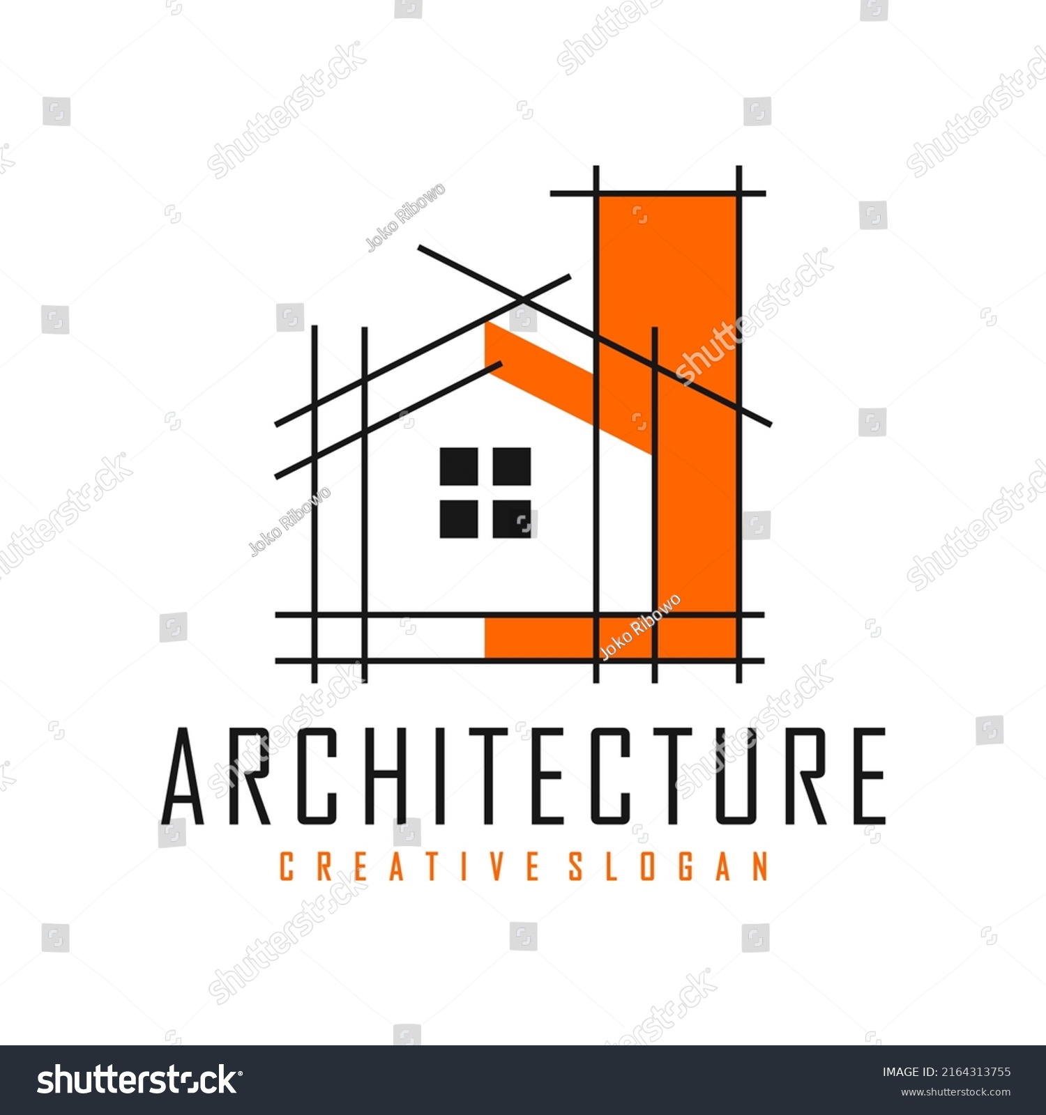 Architecture Logo Design Vector Illustration Stock Vector (Royalty Free ...