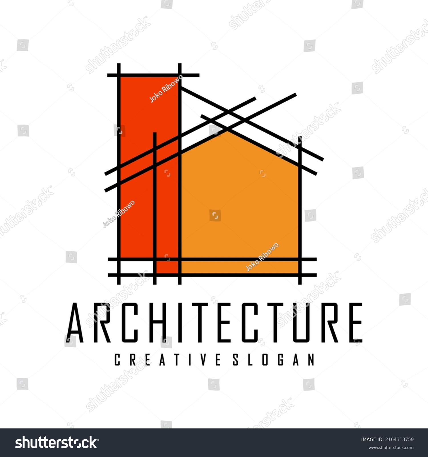 Architecture Logo Design Vector Illustration Stock Vector (Royalty Free ...