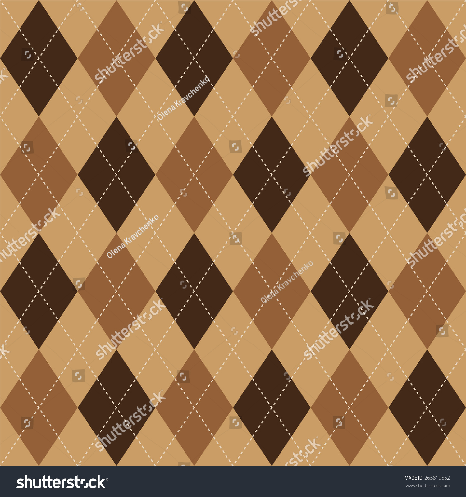 Argyle Basic Seamless Texture Brown Rhombus: vector de stock (libre de ... Argyle Basic Seamless Texture Brown Rhombus: vector de stock (libre de ...