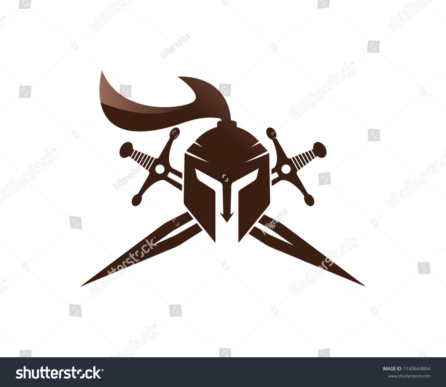 Armour Logo Design Stock Vector (Royalty Free) 1160644804