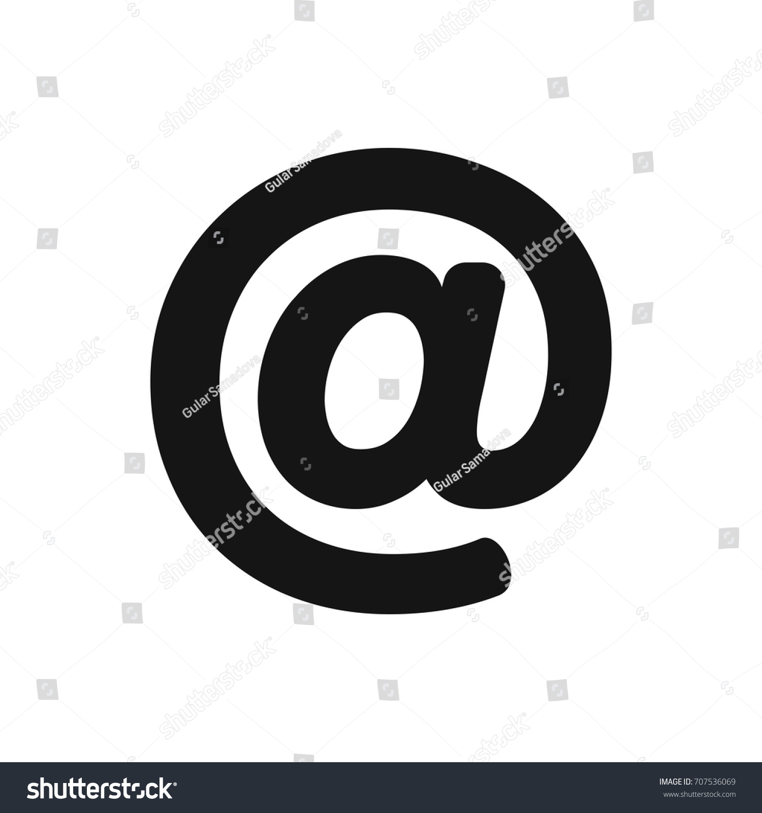 Icono arroba: imágenes, fotos de stock y vectores | Shutterstock