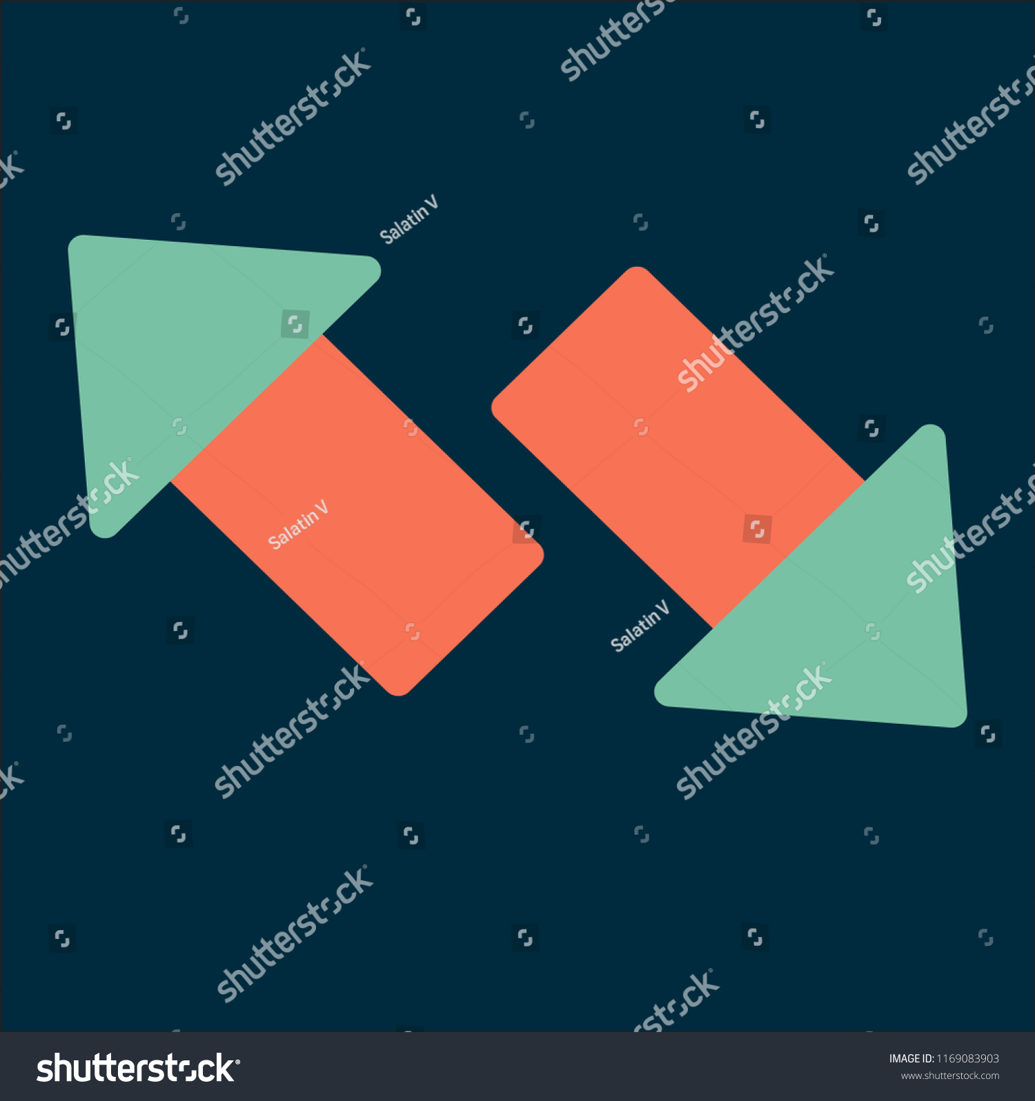 Arrov Vector Icon Stock Vector (Royalty Free) 1169083903