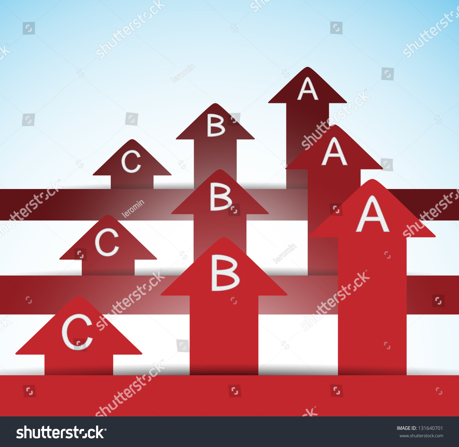 Arrow Background Stock Vector (Royalty Free) 131640701 | Shutterstock