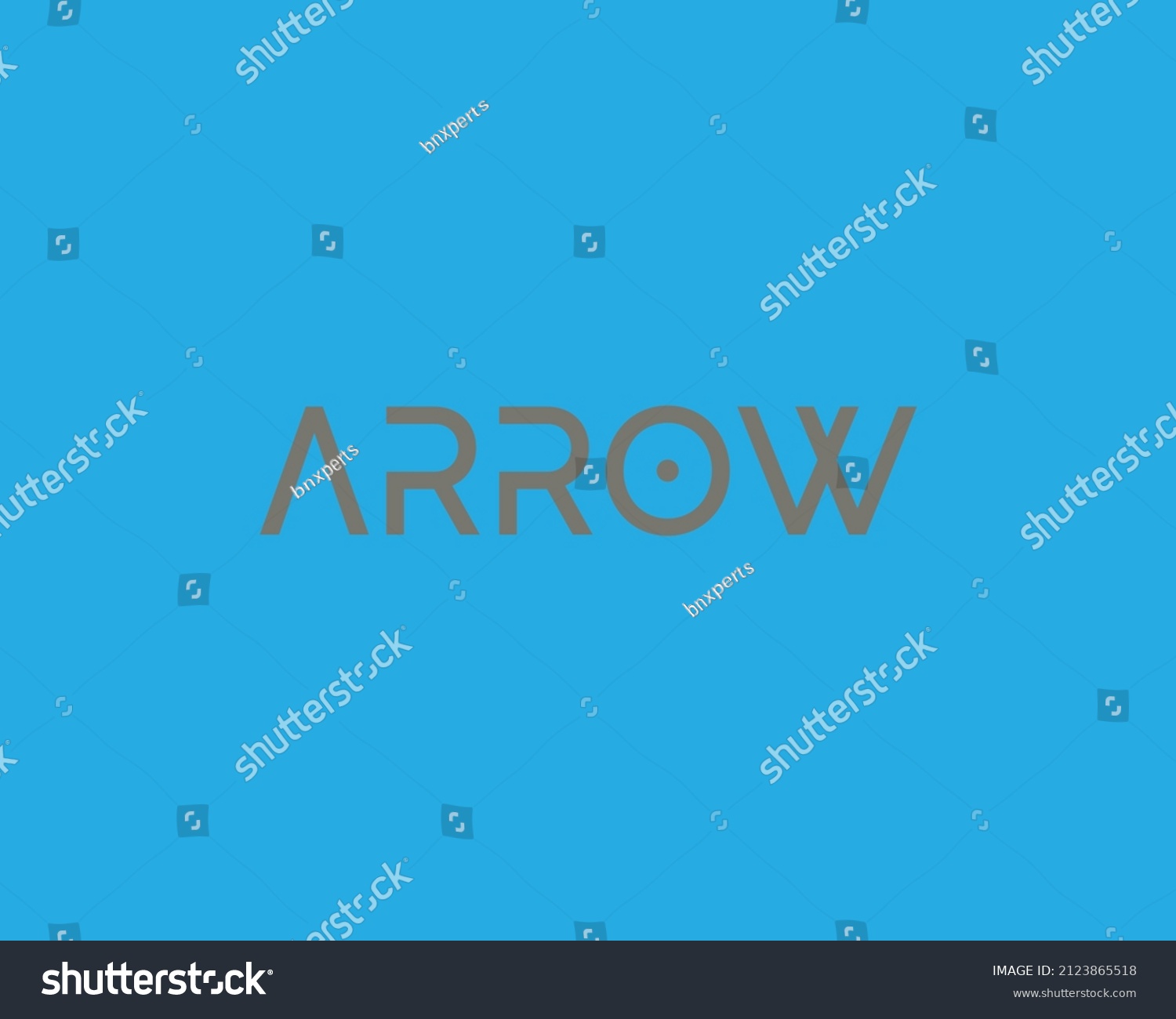 Arrow Creative Wordings Vector Stock Vector (Royalty Free) 2123865518 ...