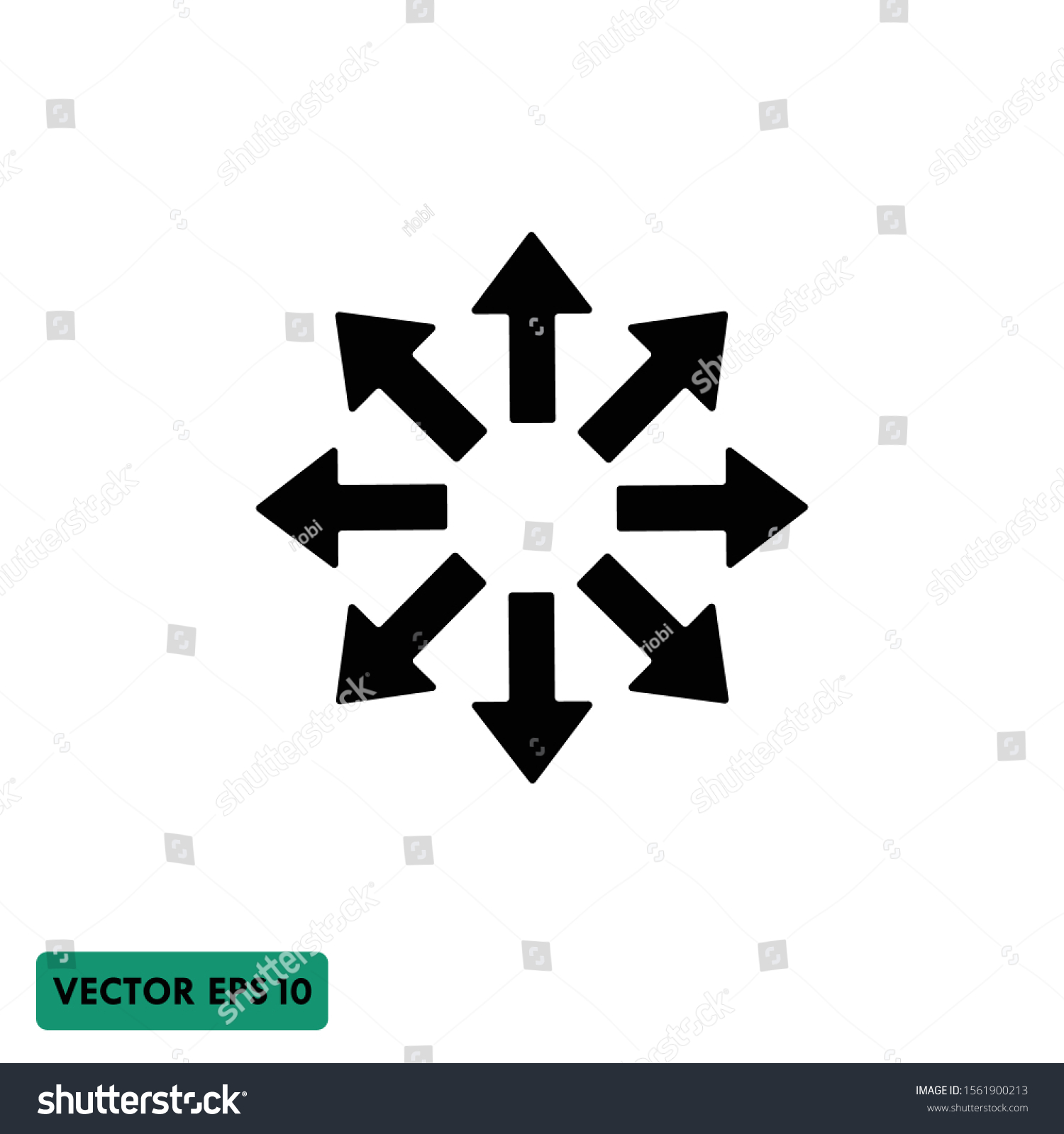Arrow Icon Direction Symbol Vector Logo: Vector có sẵn (miễn phí bản ...
