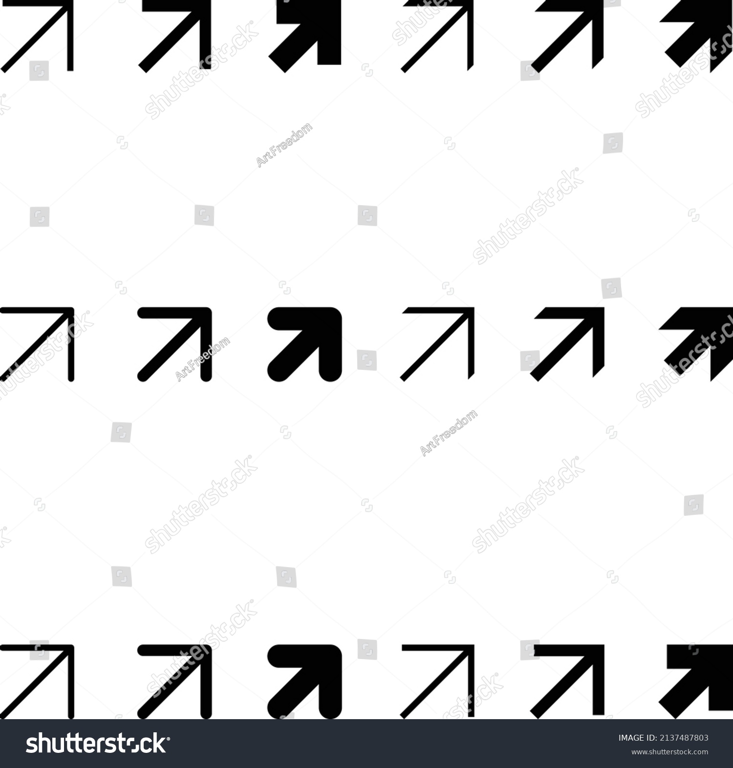 Arrow Icon Set Vector Minimalist Simple Stock Vector (Royalty Free ...