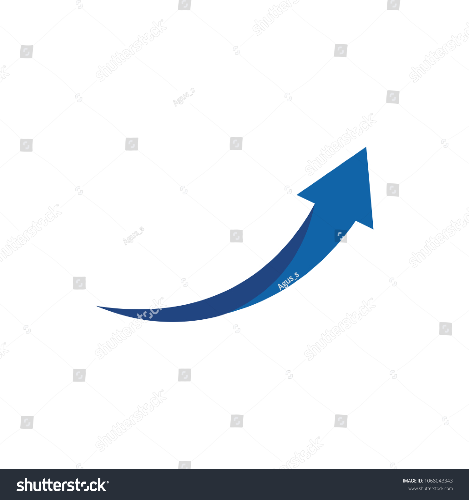 Arrow Icon Vector Concept Illustration Design Stock Vector (Royalty ...