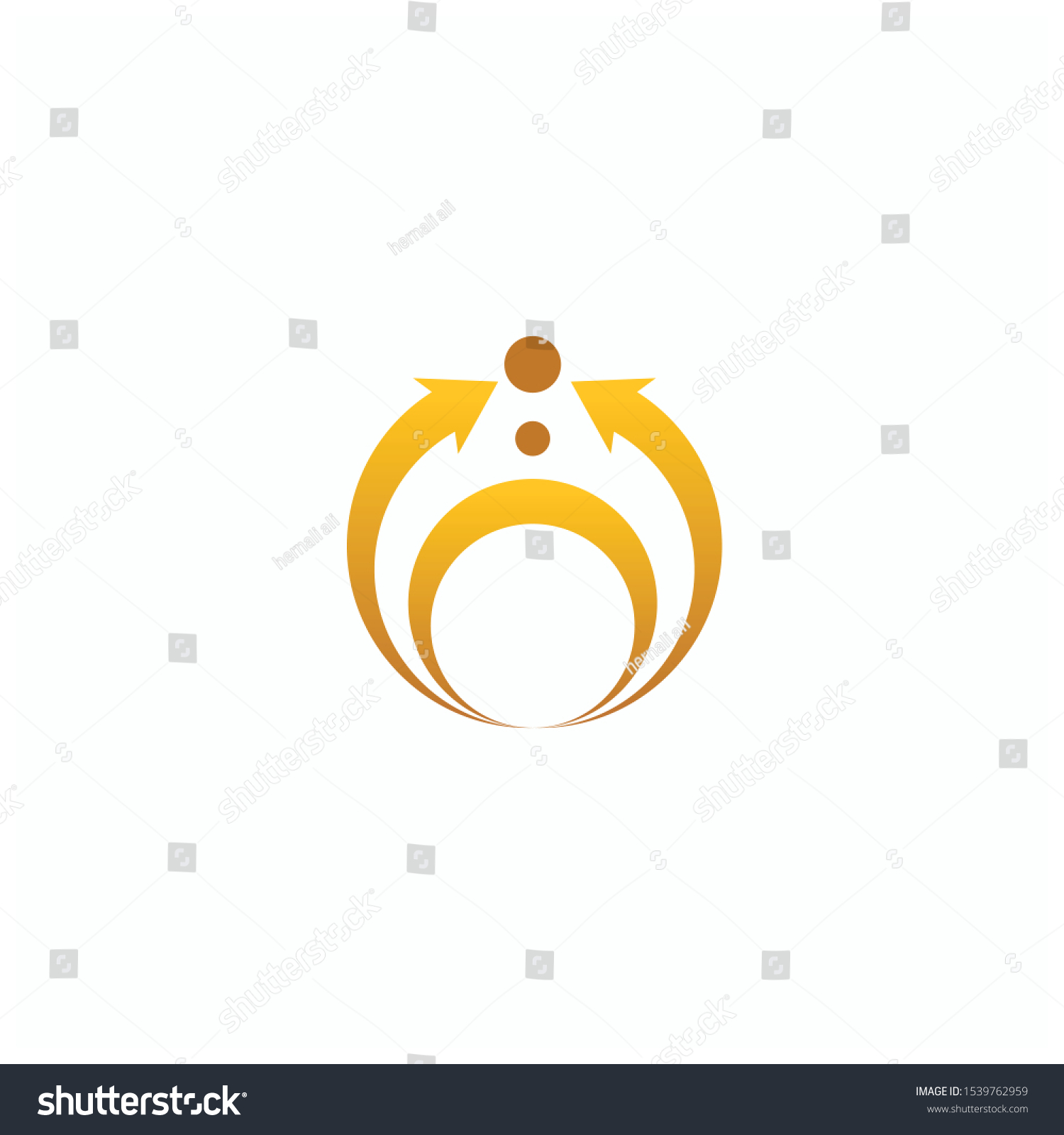 Arrow Logo Design Concept Branding Stock Vector (Royalty Free ...